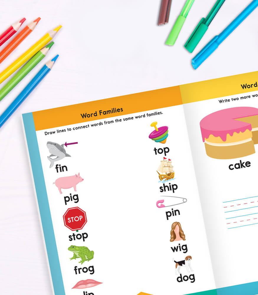 Grade 1 Phonics for First Grade Activity Book eBook (PDF)