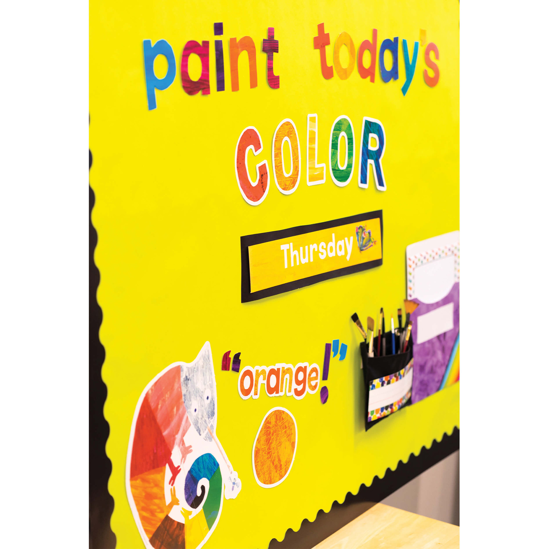 4in World of Eric Carle Colorful Tissue Paper Combo Pack Bulletin Board ...
