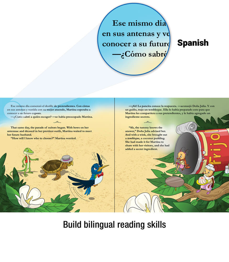 Grade PK-3 Martina the Beautiful Cockroach Keepsake Stories Storybook ...