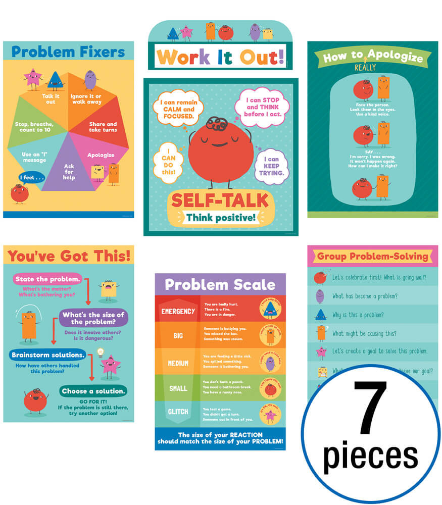 Social Problem-Solving Bulletin Board Set
