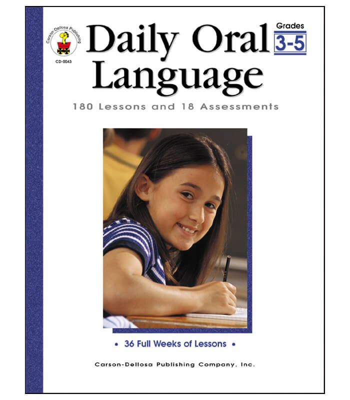 Daily Oral Language Resource Book Grade 3-5 eBook