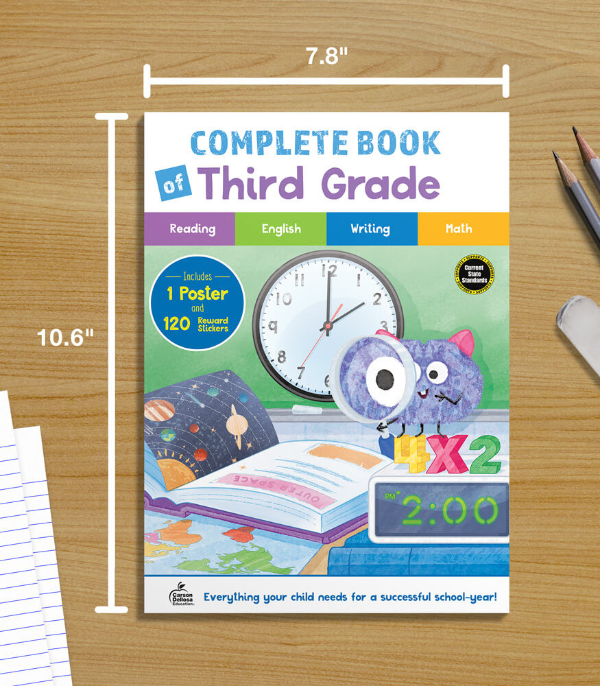 Grade 3 Complete Book of Third Grade Workbook