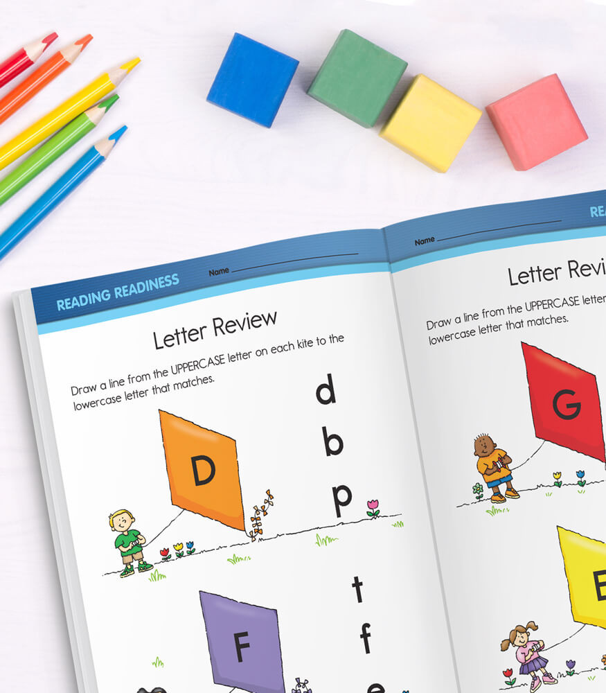 Grade PK-K Complete Book of Preschool Workbook