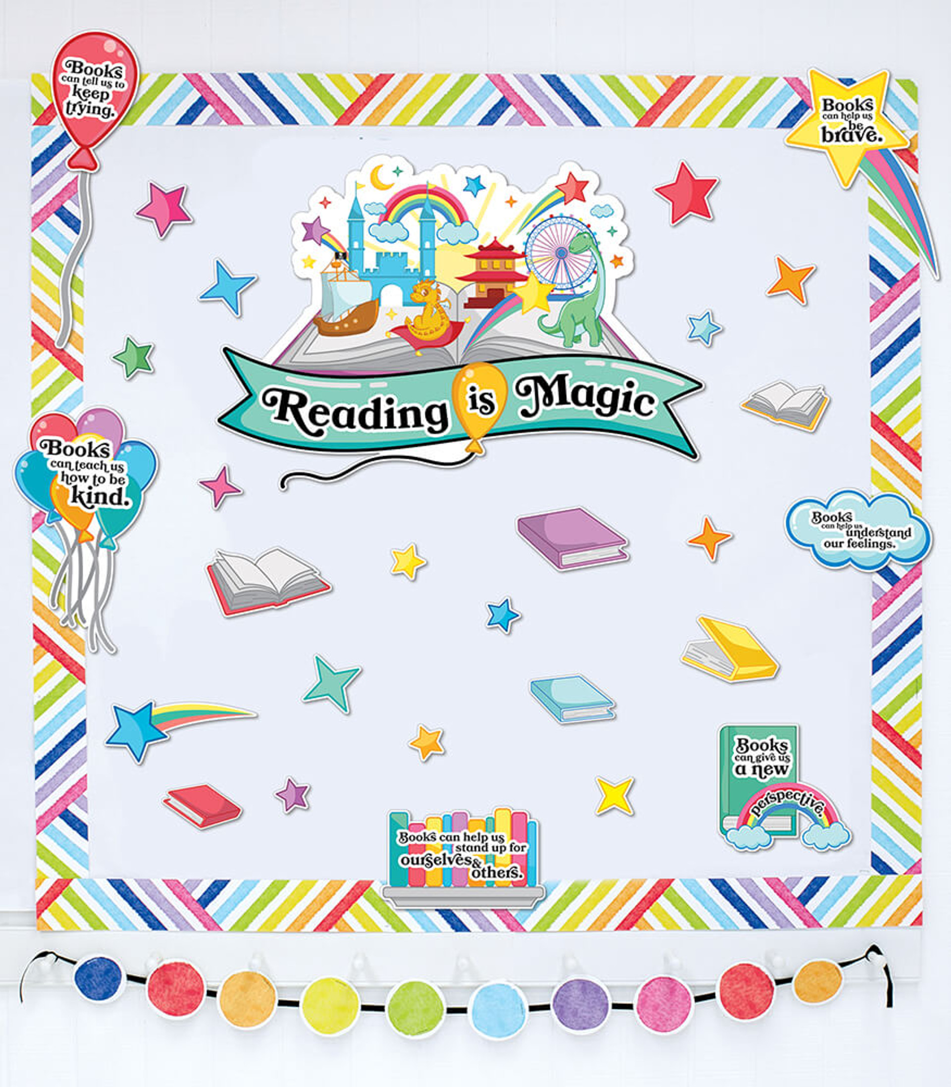Reading Is Magic Bulletin Board Set
