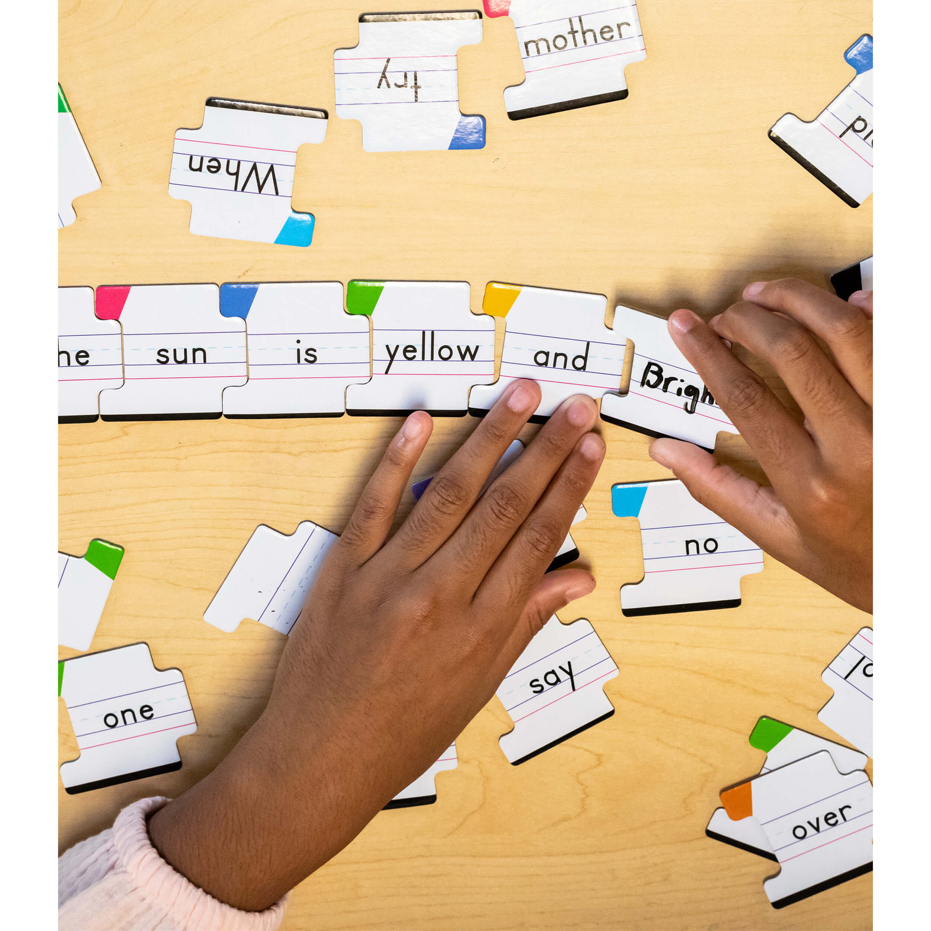 Grade K-3 Big Box of Sentence Building Puzzle