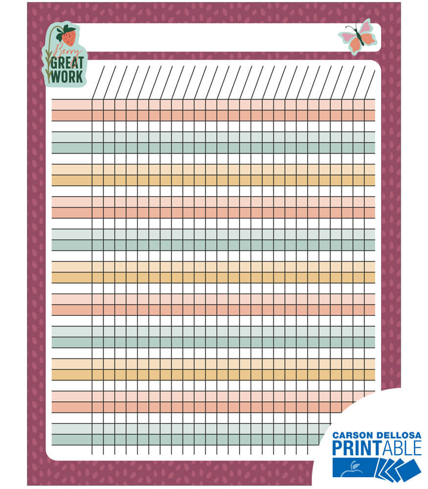 Grow Together Chart and Printable Poster Set
