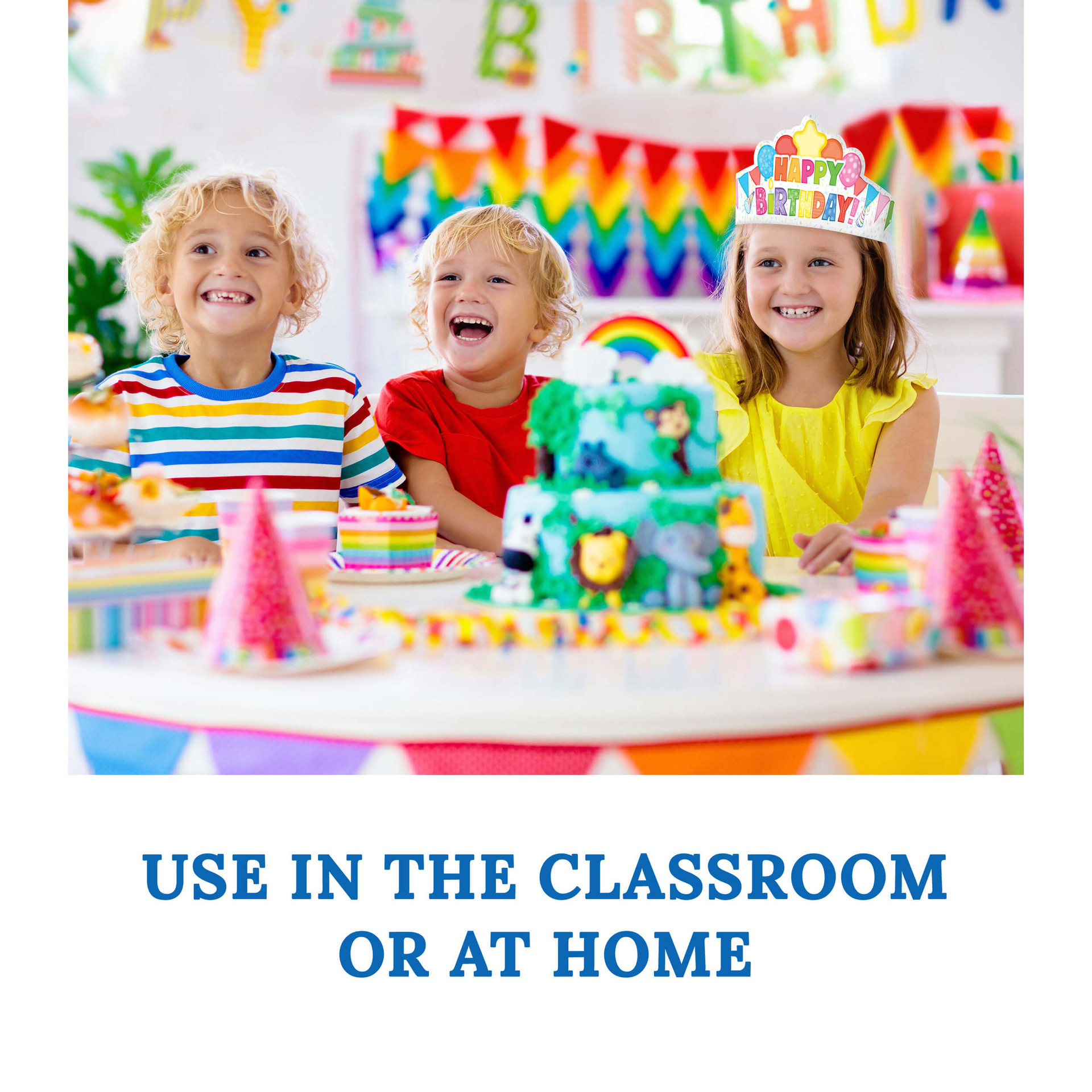 Classroom Happy Birthday Crowns