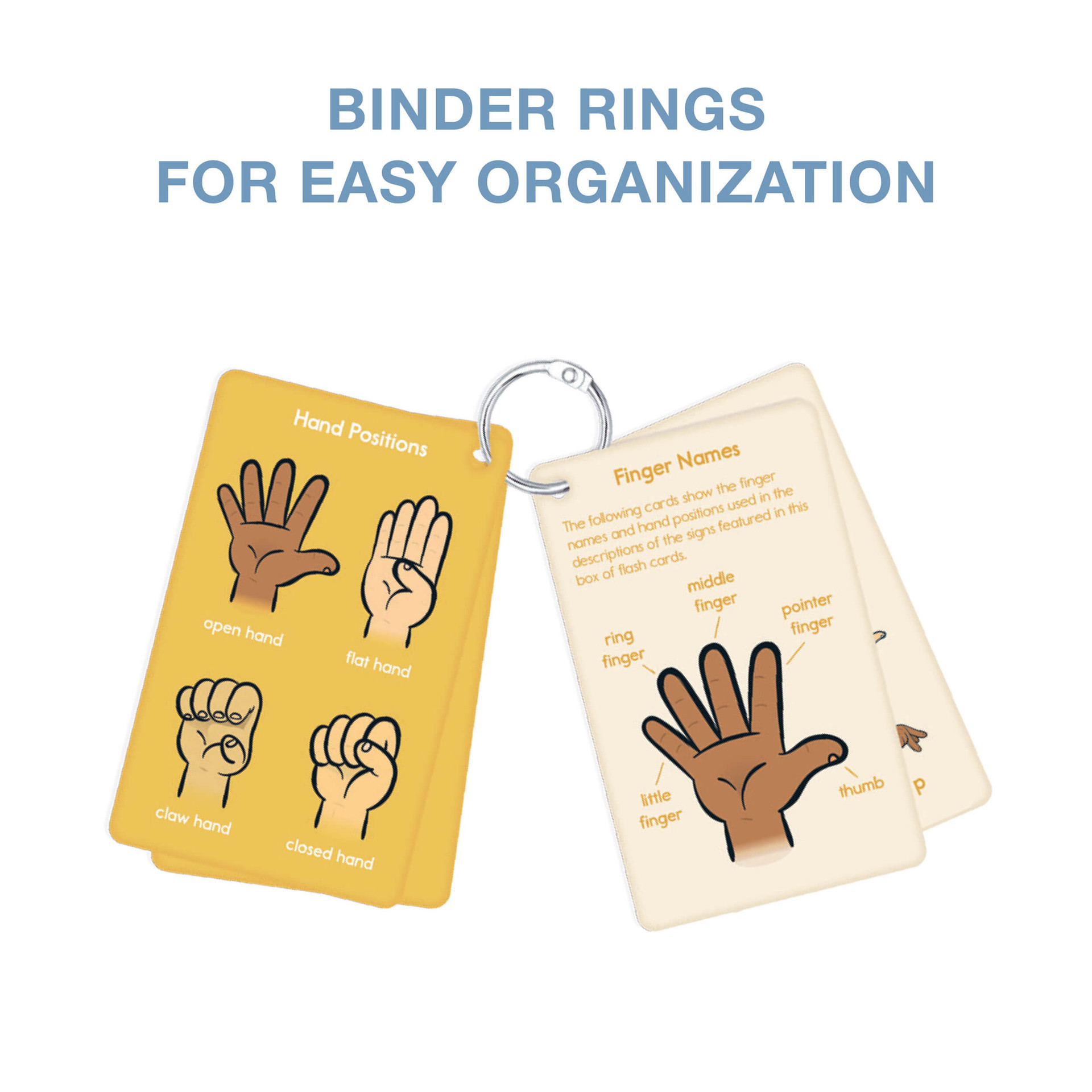 Sign Language Flash Card Box Set Sign Language
