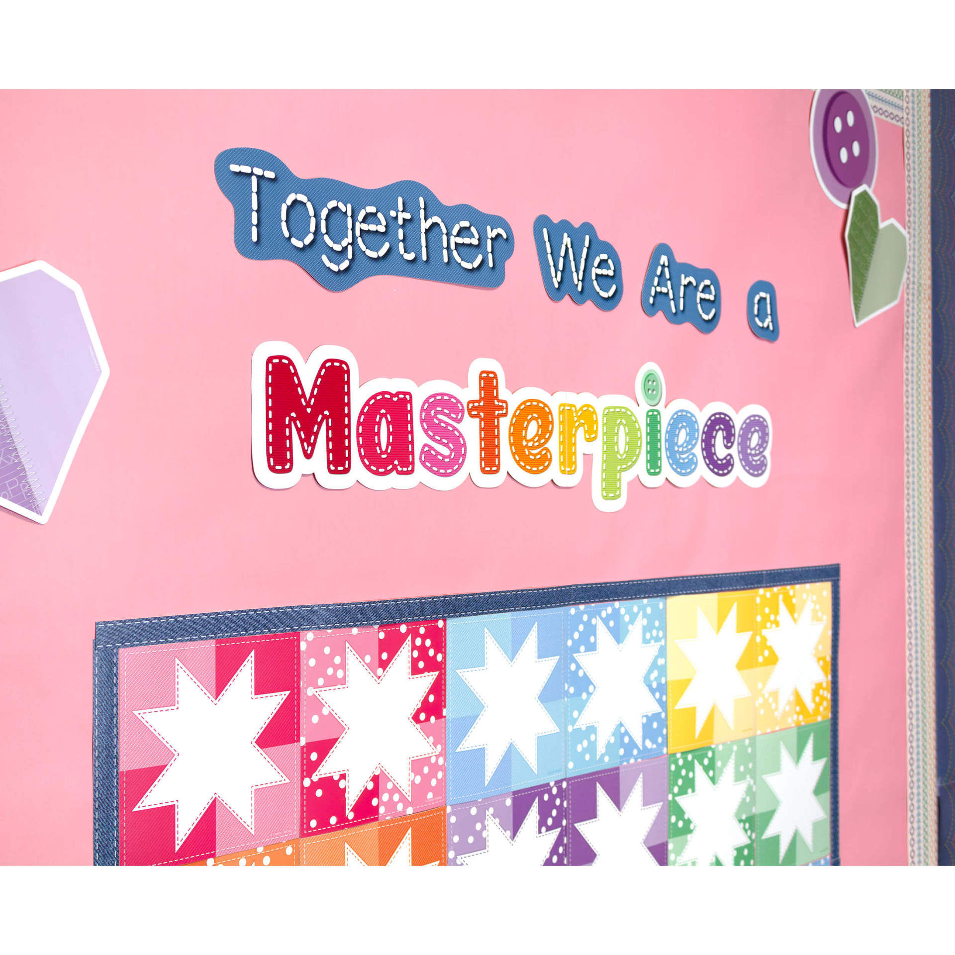 Together We Are a Masterpiece Bulletin Board Set