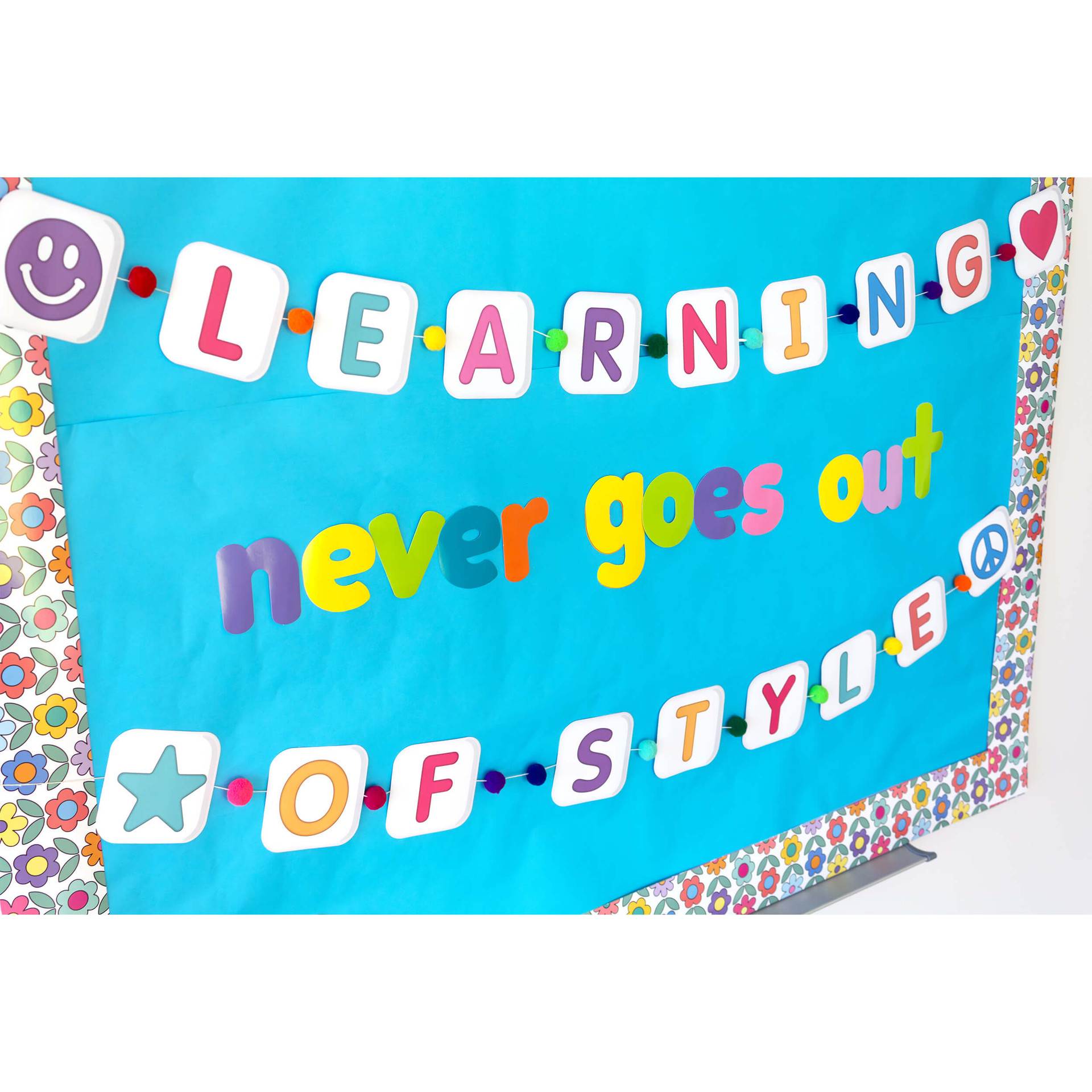3.5in Letter Beads Bulletin Board Letters