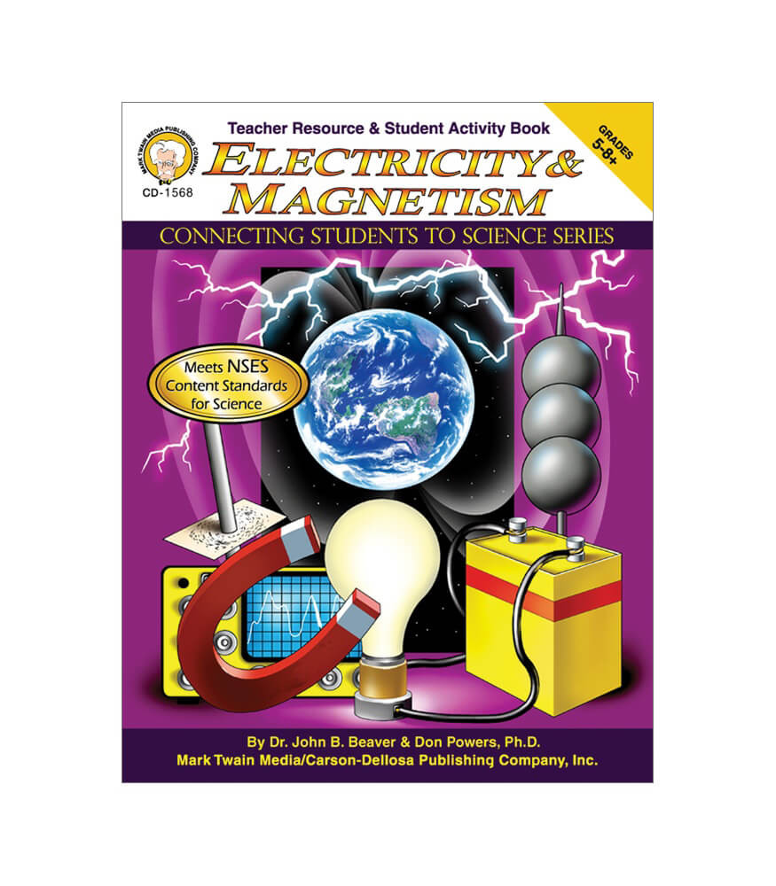 Grade 5-12 Electricity & Magnetism Resource Book Paperback