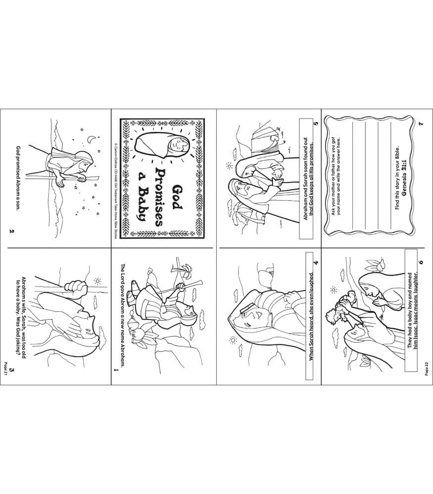 Old Testament Take-Home Bible Stories Resource Book Grade PK-2 eBook