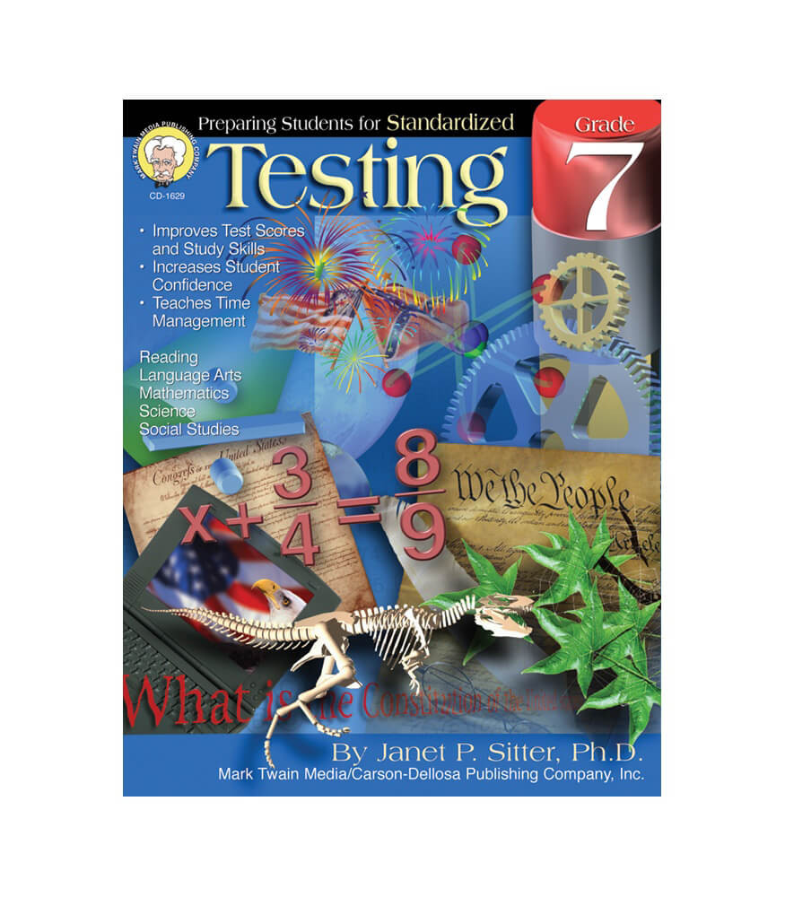 Grade 7 Preparing Students for Standardized Testing Resource Book Paperback