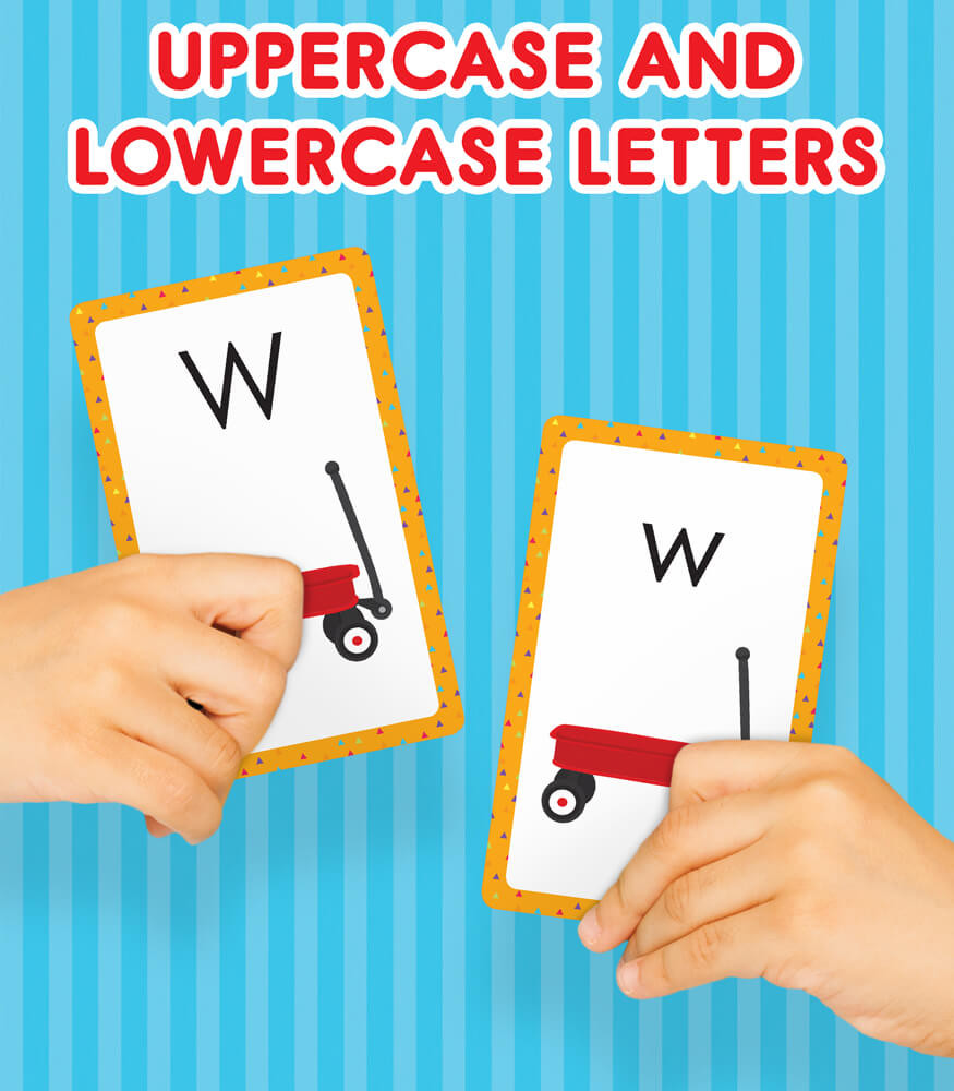 Grade PK-1 Alphabet, 54 Card Set Flash Cards