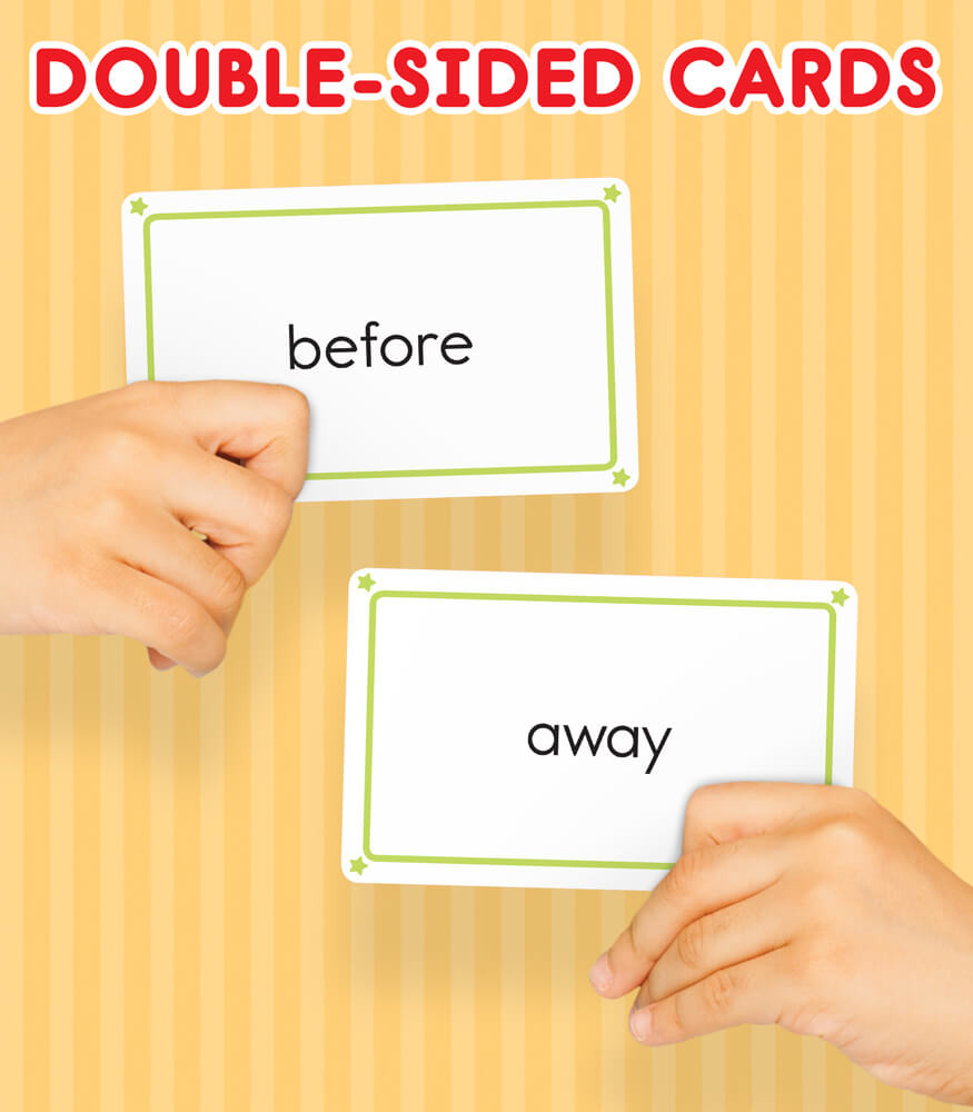 Grade PK-2 Sight Words Flash Cards