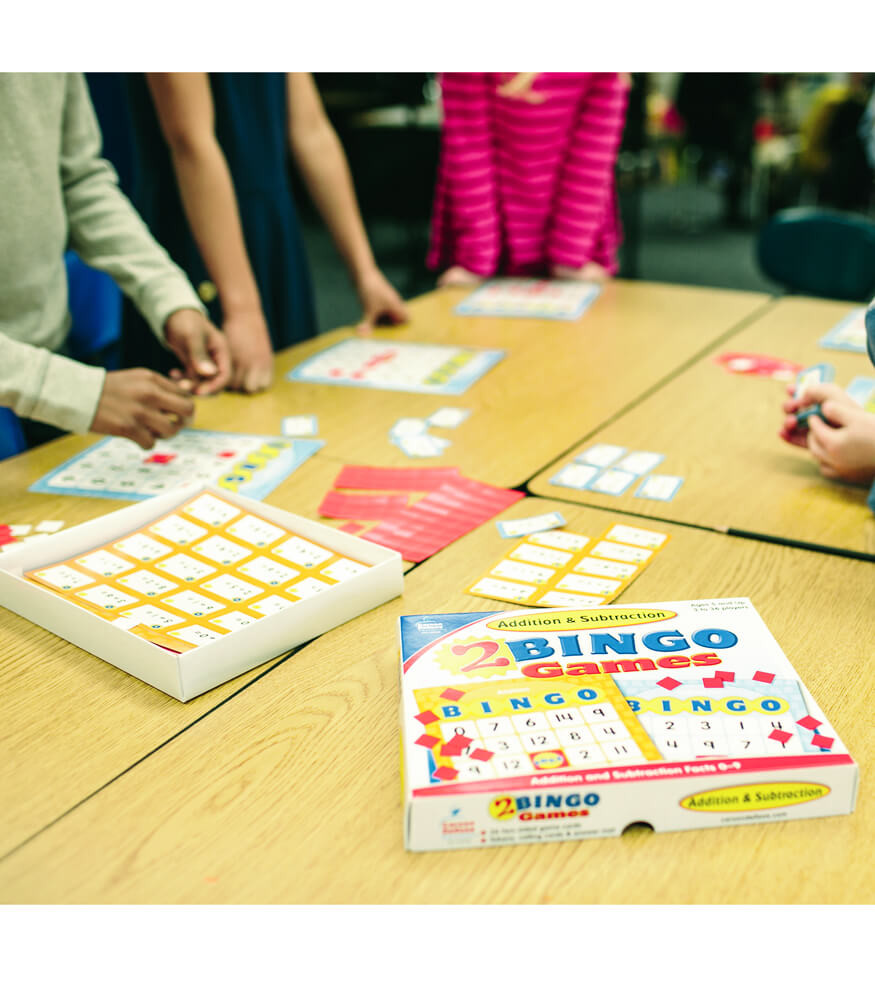 Grade K-2 Addition & Subtraction Bingo