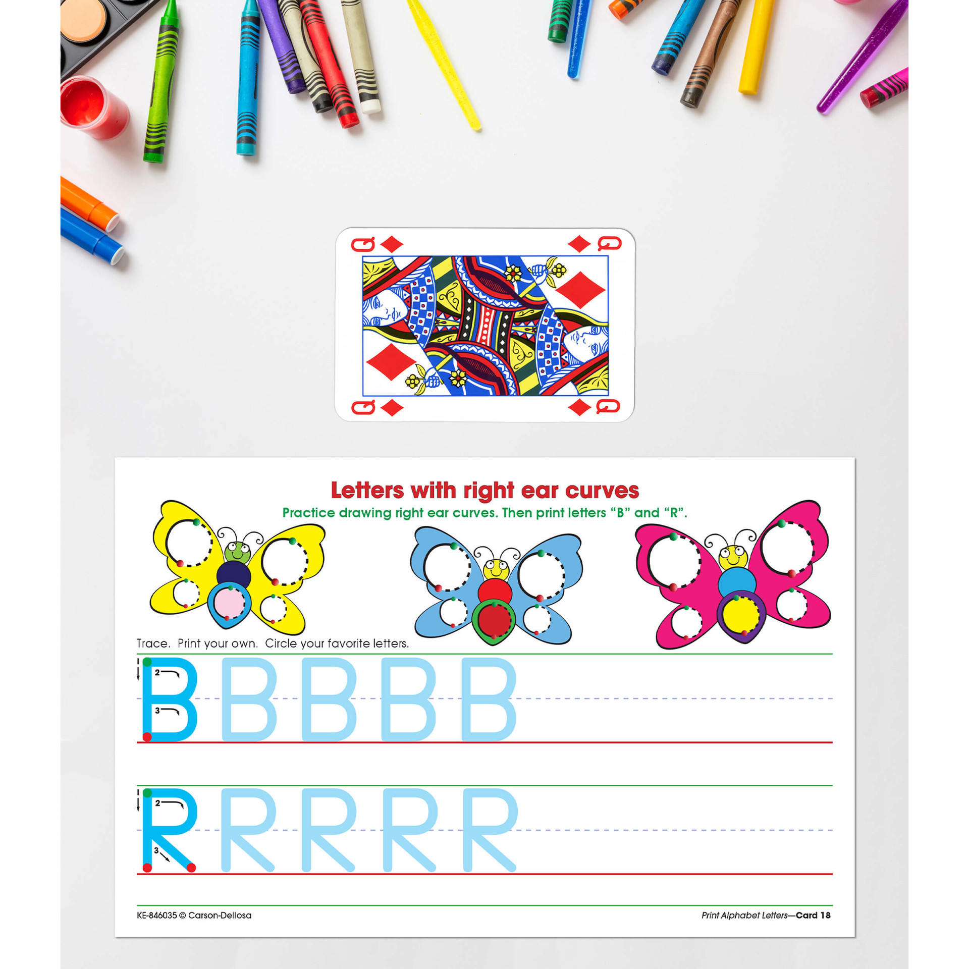 Grade PK-1 Print Alphabet Letters Early Learning Manipulative