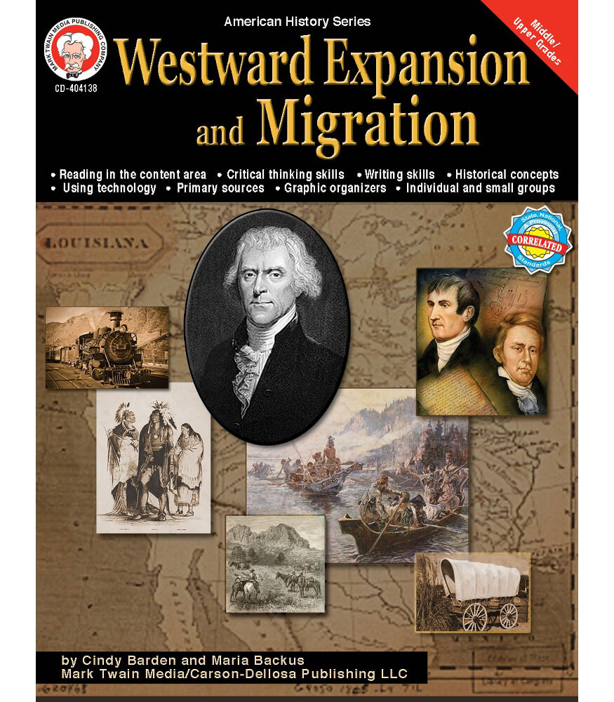 Grade 6-12 Westward Expansion and Migration Resource Book eBook (PDF)