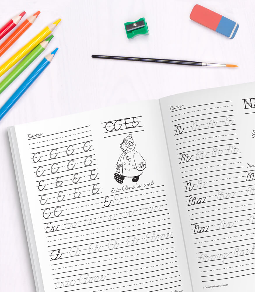Grade 1-3 Beginning Traditional Cursive Workbook