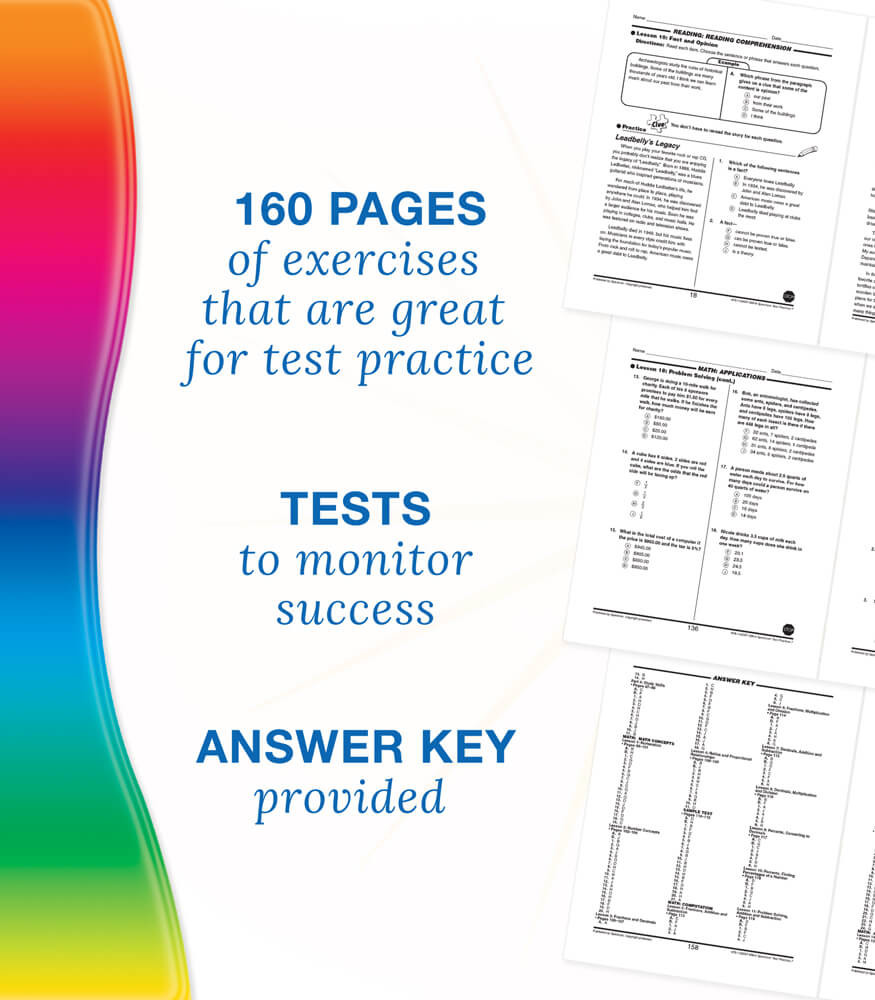 Grade 7 Spectrum Test Practice Workbook Paperback