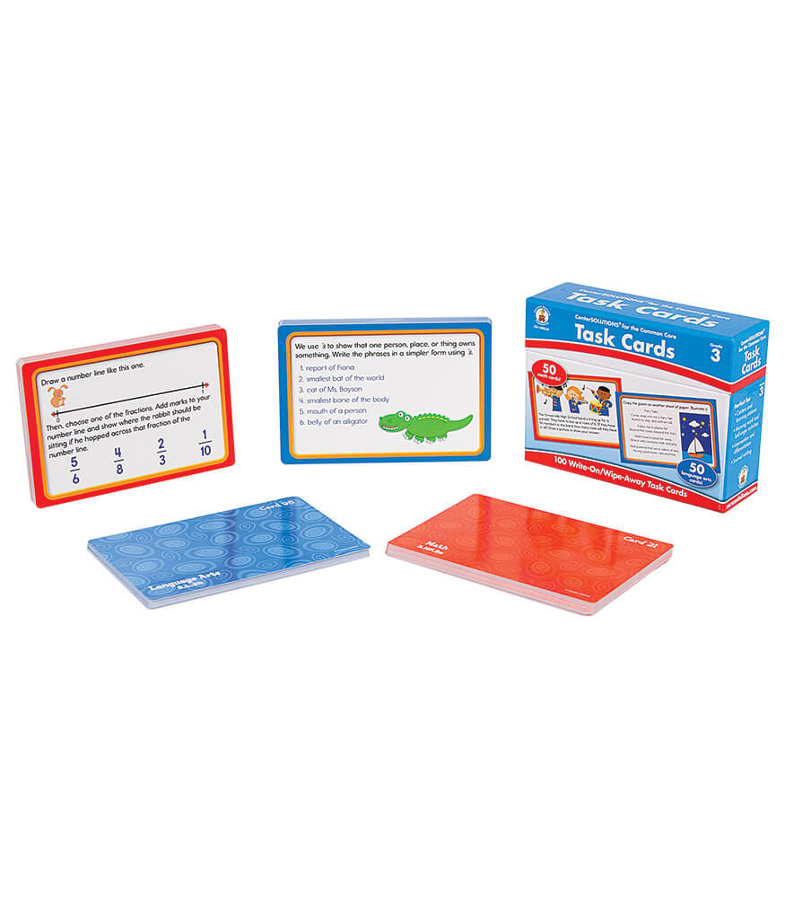 Grade 3 Task Cards Learning Cards