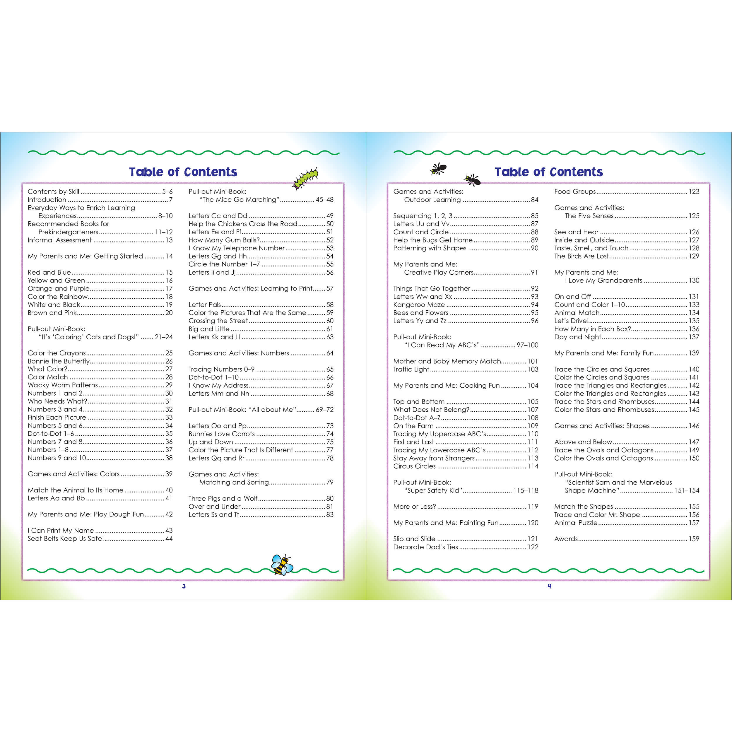 Grade PK-K Mastering Basic Skills PreKindergarten Activity Book Paperback