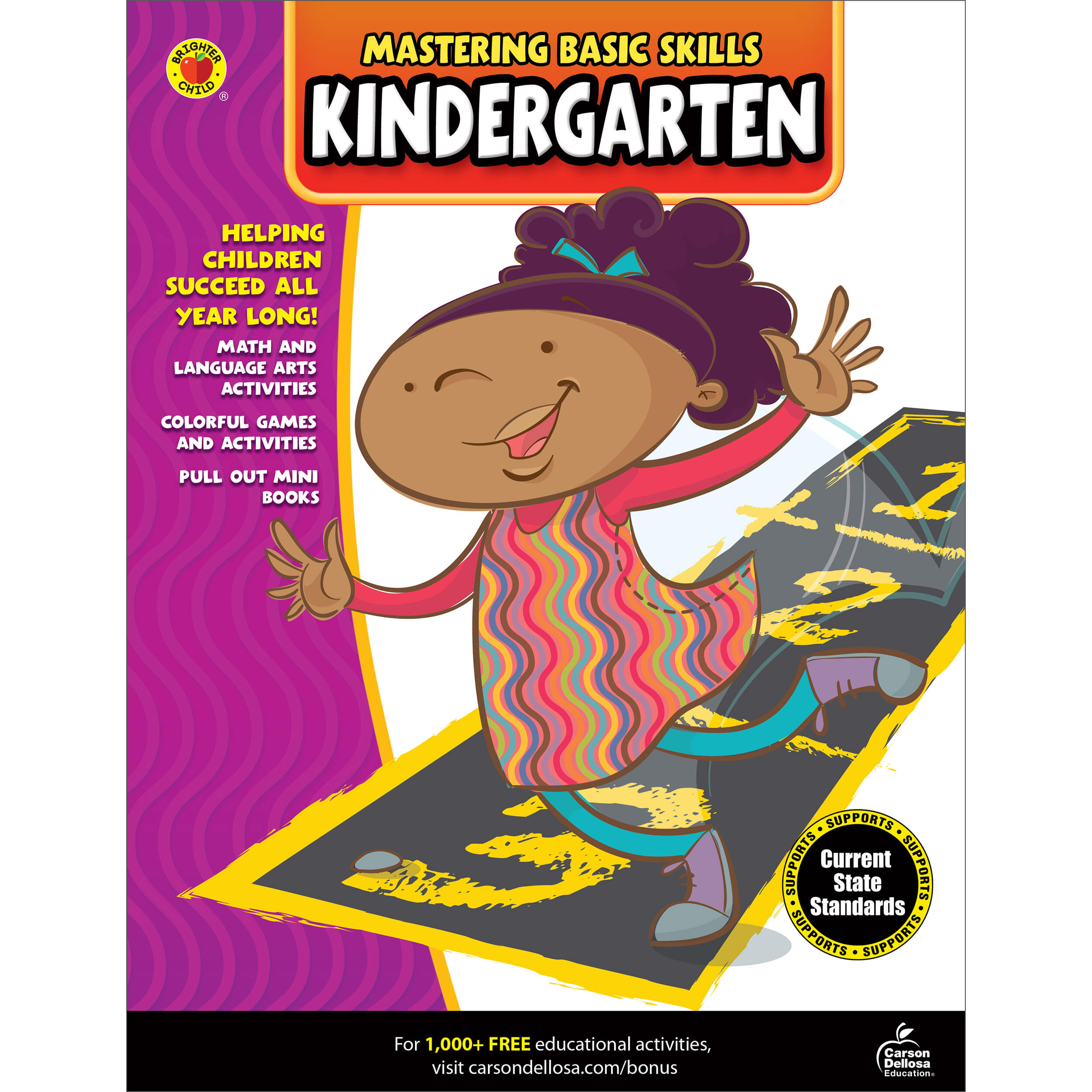 Grade K Mastering Basic Skills Kindergarten Activity Book Paperback