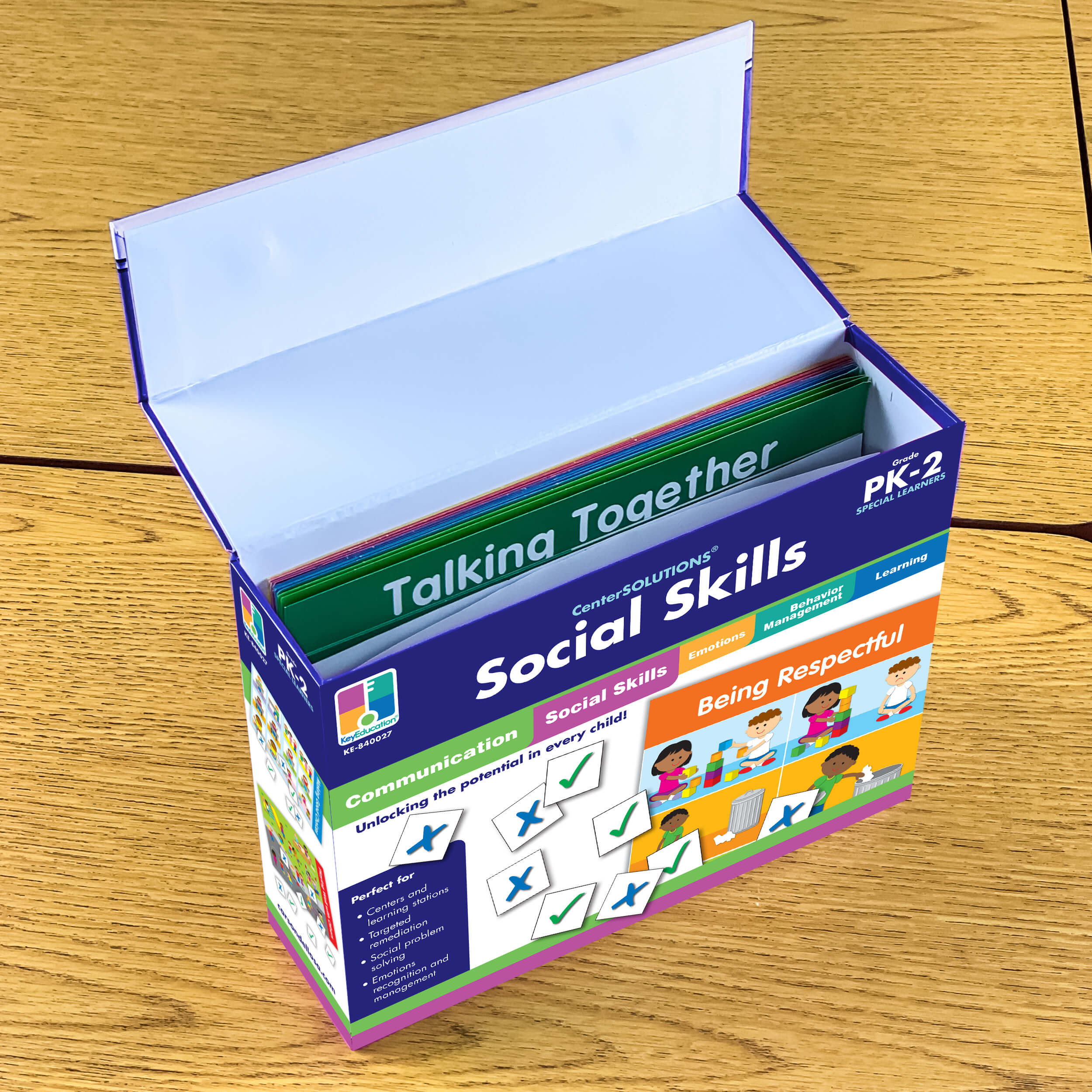 Grade PK-2 Social Skills File Folder Game