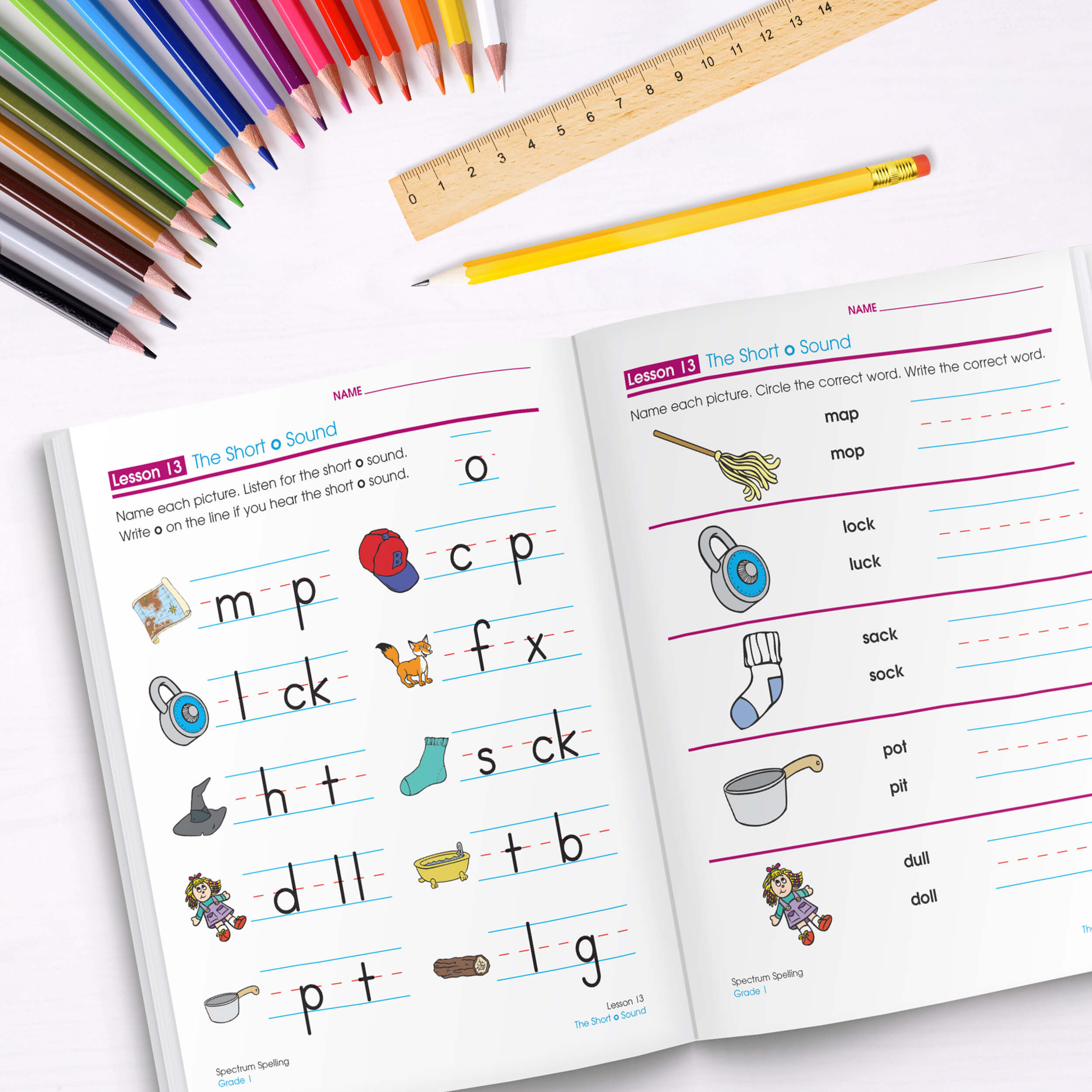 Grade 1 Spectrum Spelling Workbook eBook