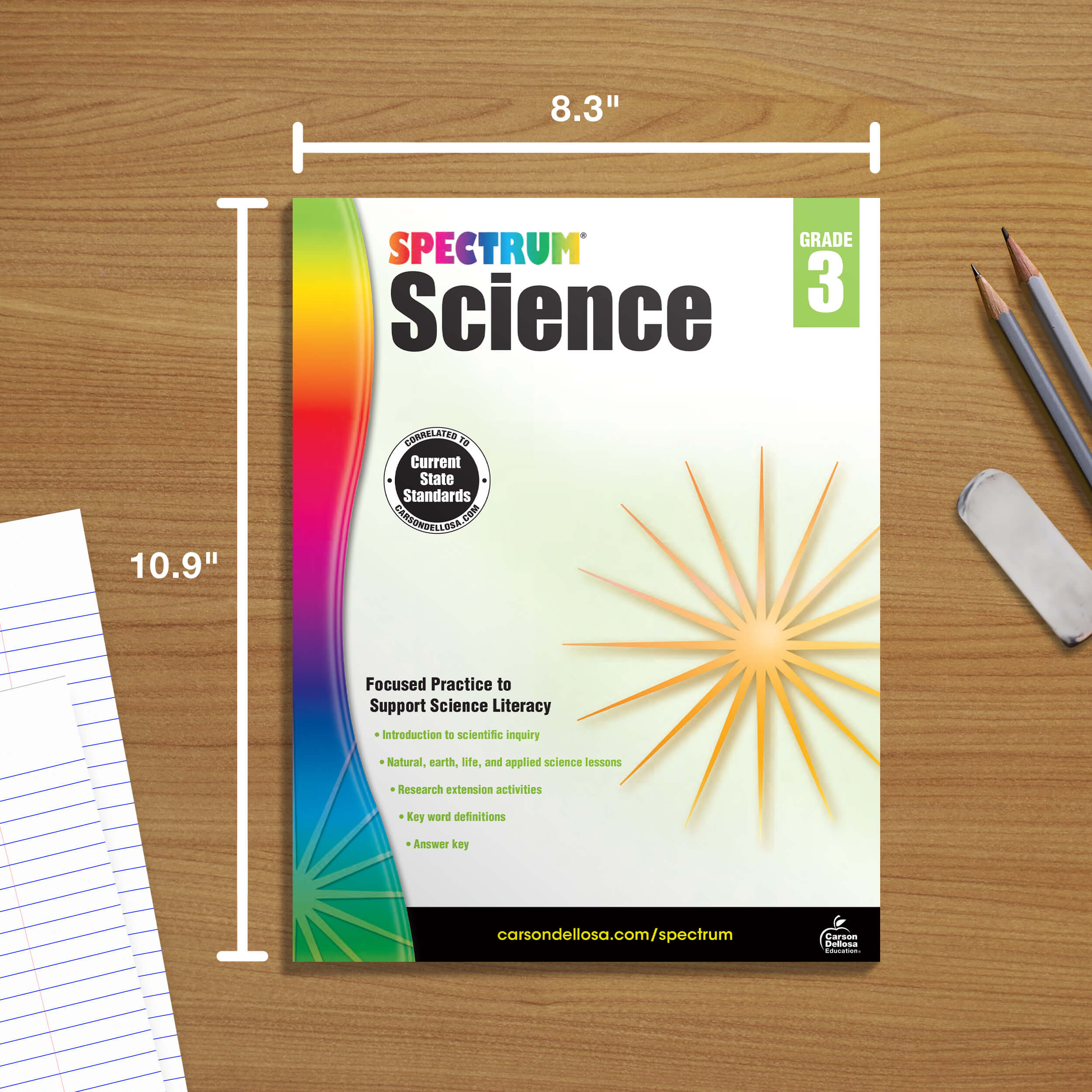 Grade 3 Spectrum Science Workbook eBook (PDF)