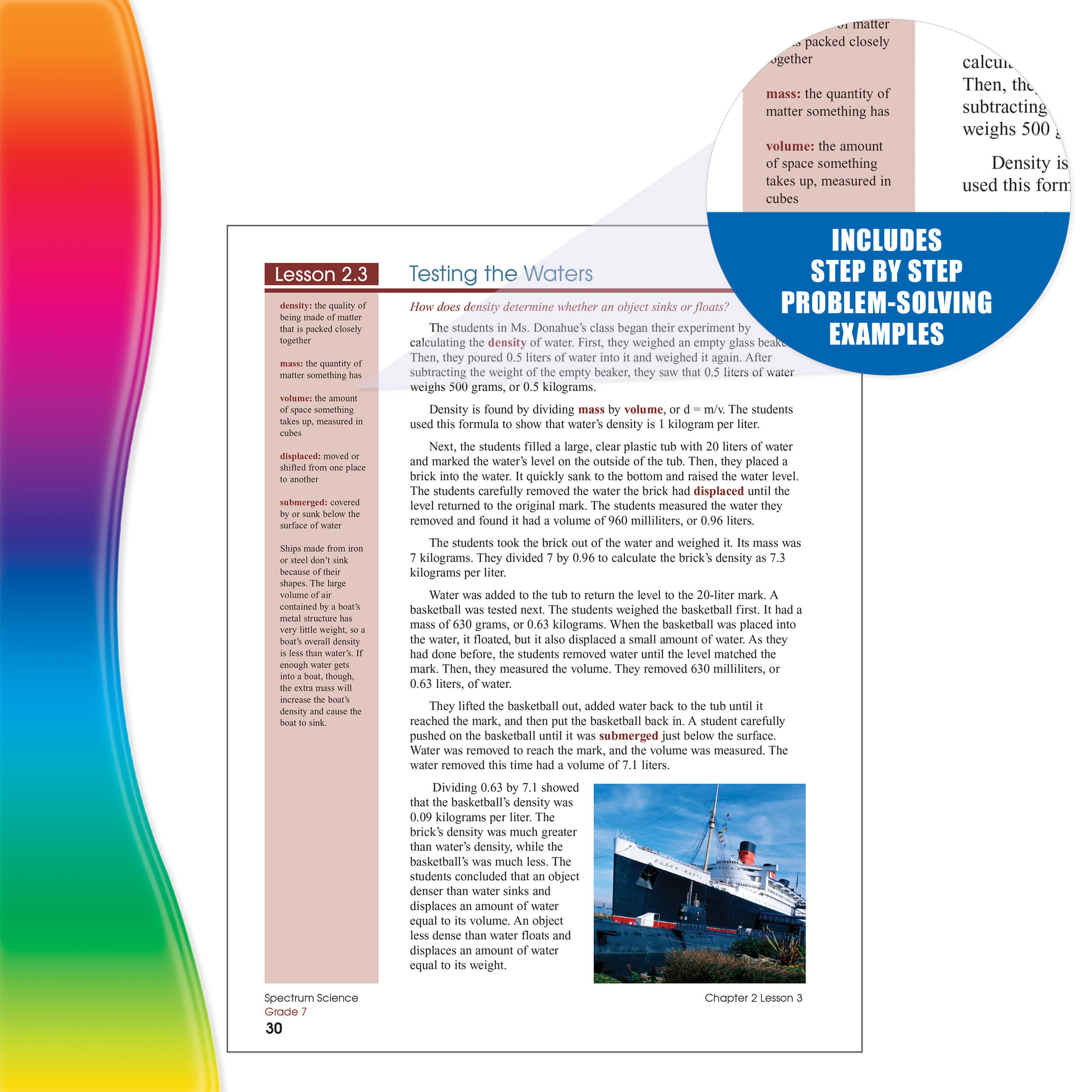 Grade 7 Spectrum Science Workbook eBook