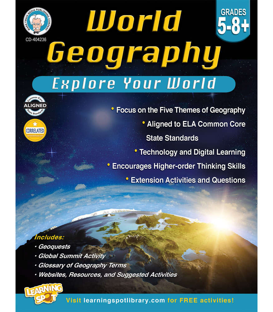 World Geography Workbook Grade 5-10 eBook