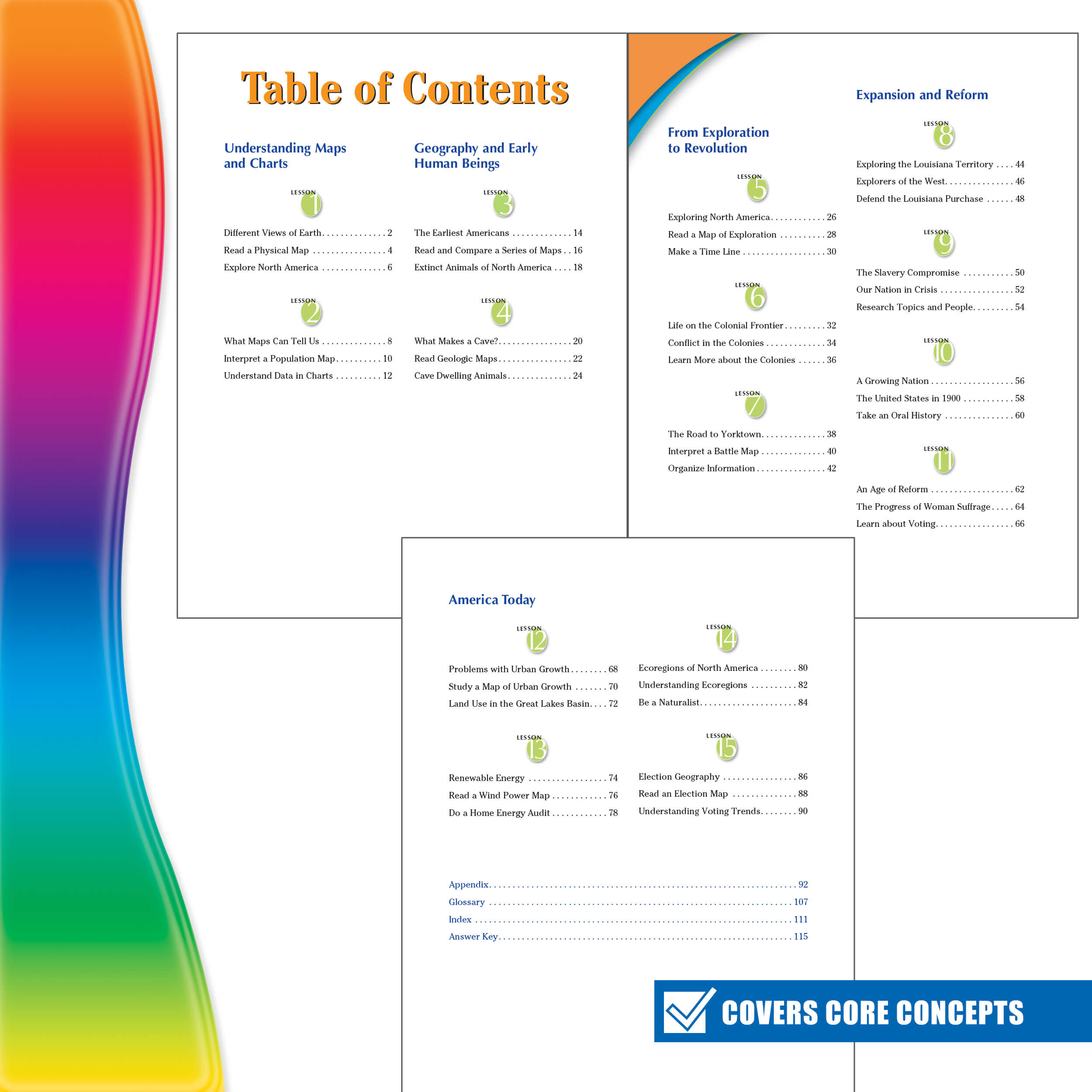 Grade 5 Spectrum Geography Workbook eBook (PDF)