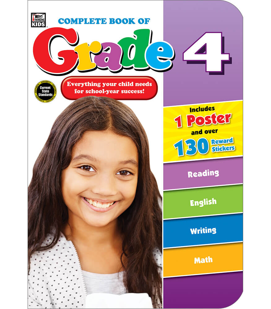 Grade 4 Complete Book of Grade 4 Workbook Paperback