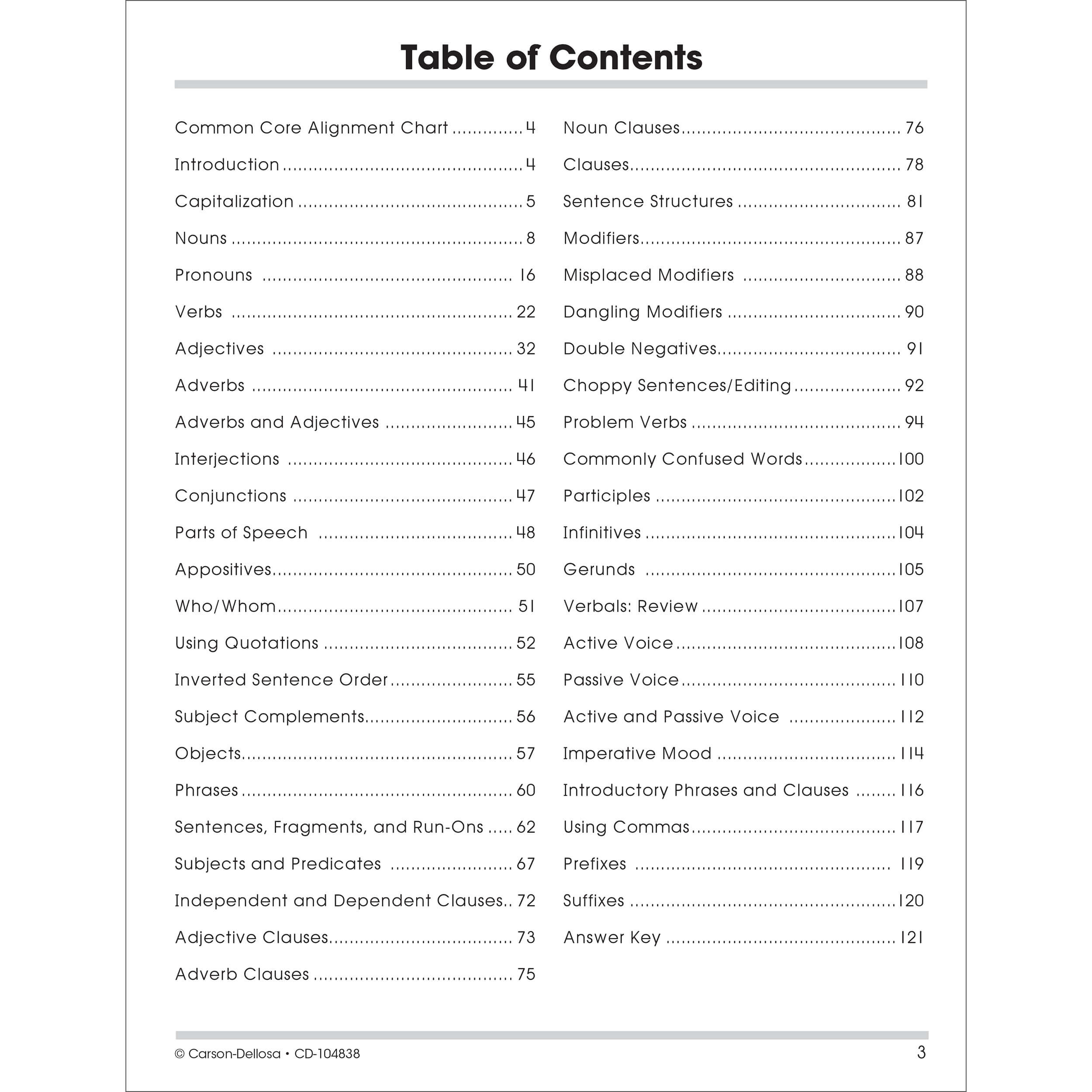 Grade 7-8 Grammar Workbook Paperback