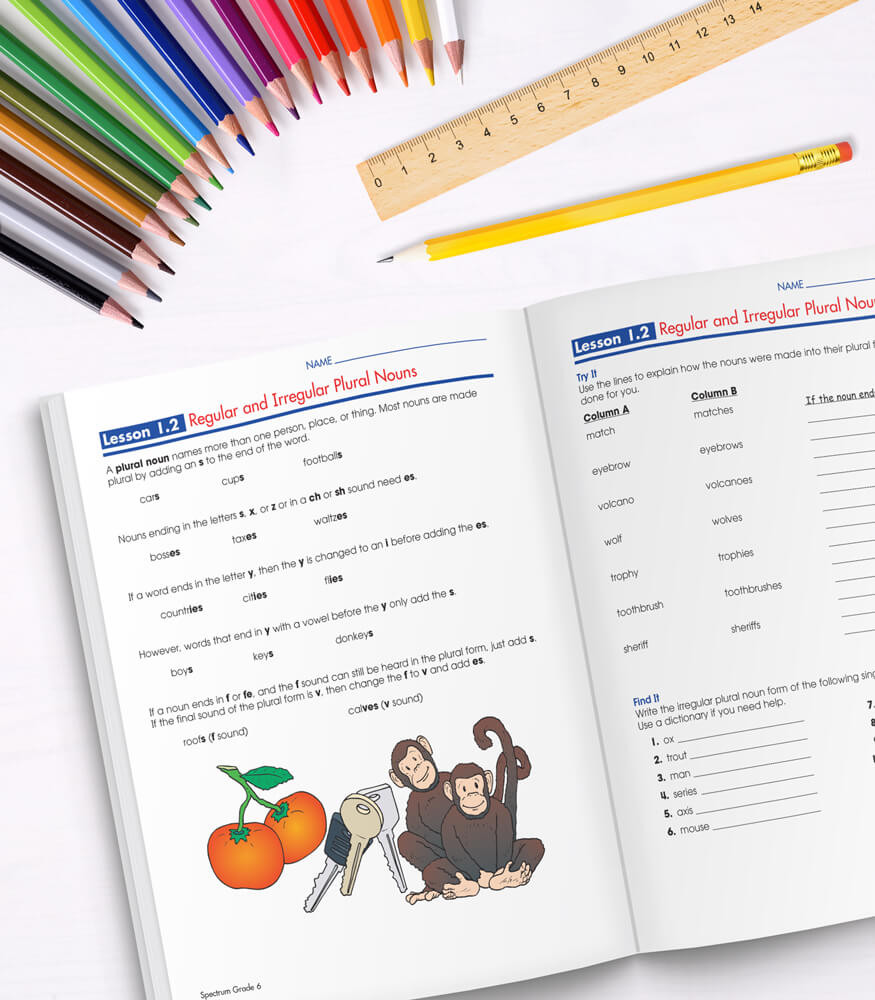 Spectrum Sixth Grade Workbook Grade 6 eBook