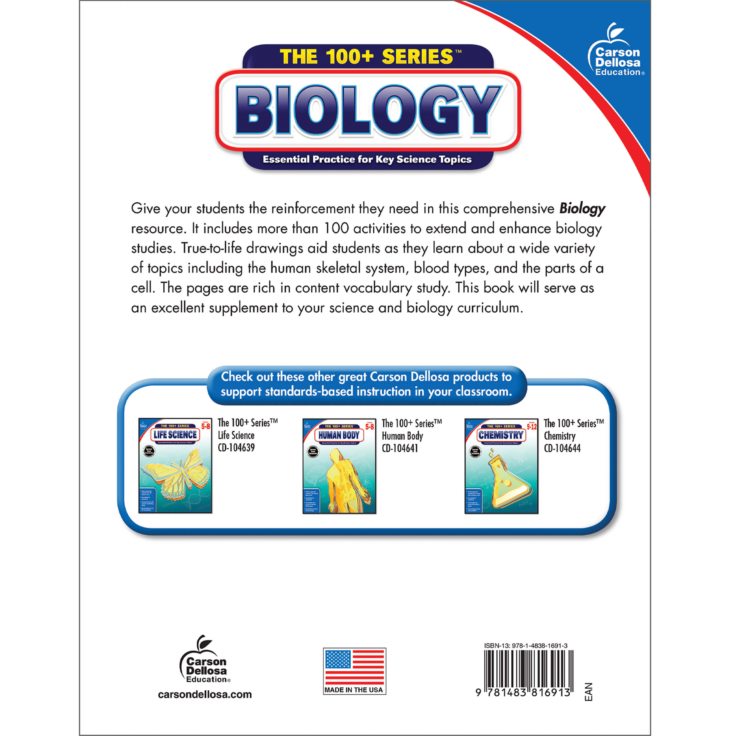 Grade 6-12 Biology Workbook eBook (PDF)