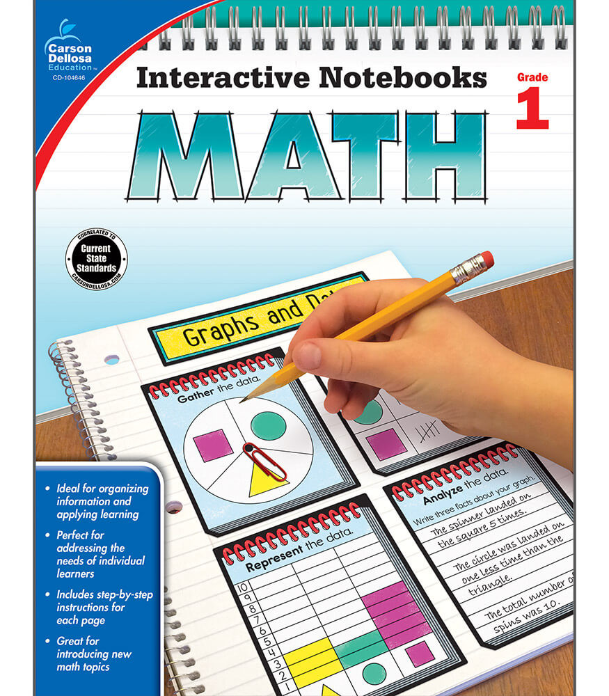 Interactive Notebooks: Math Resource Book Grade 1 eBook