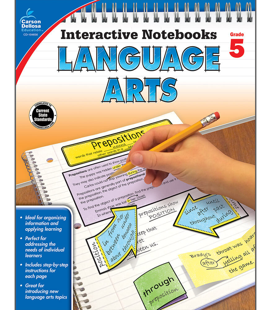 Interactive Notebooks: Language Arts Resource Book Grade 5 eBook