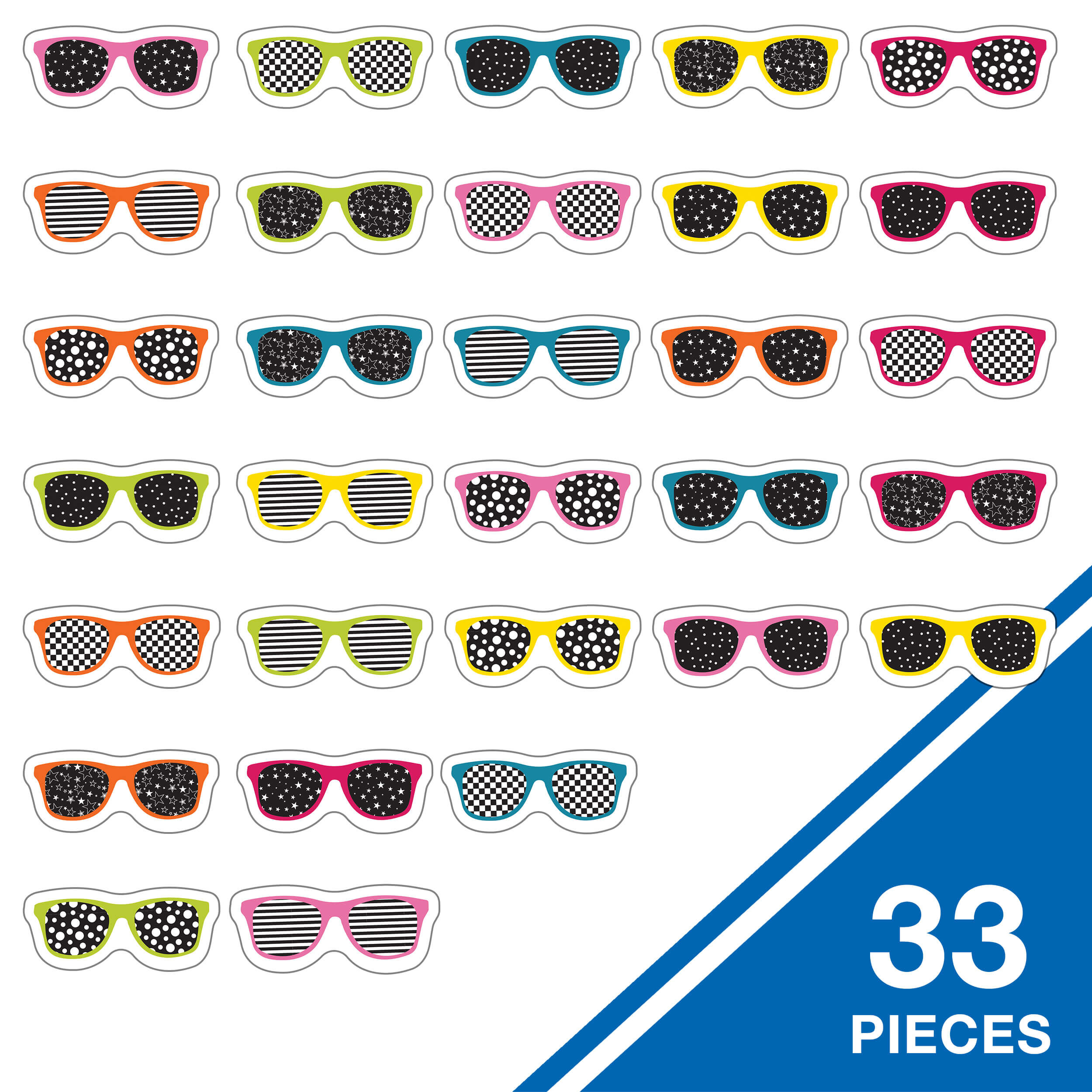 Sunglasses Mini Cutouts