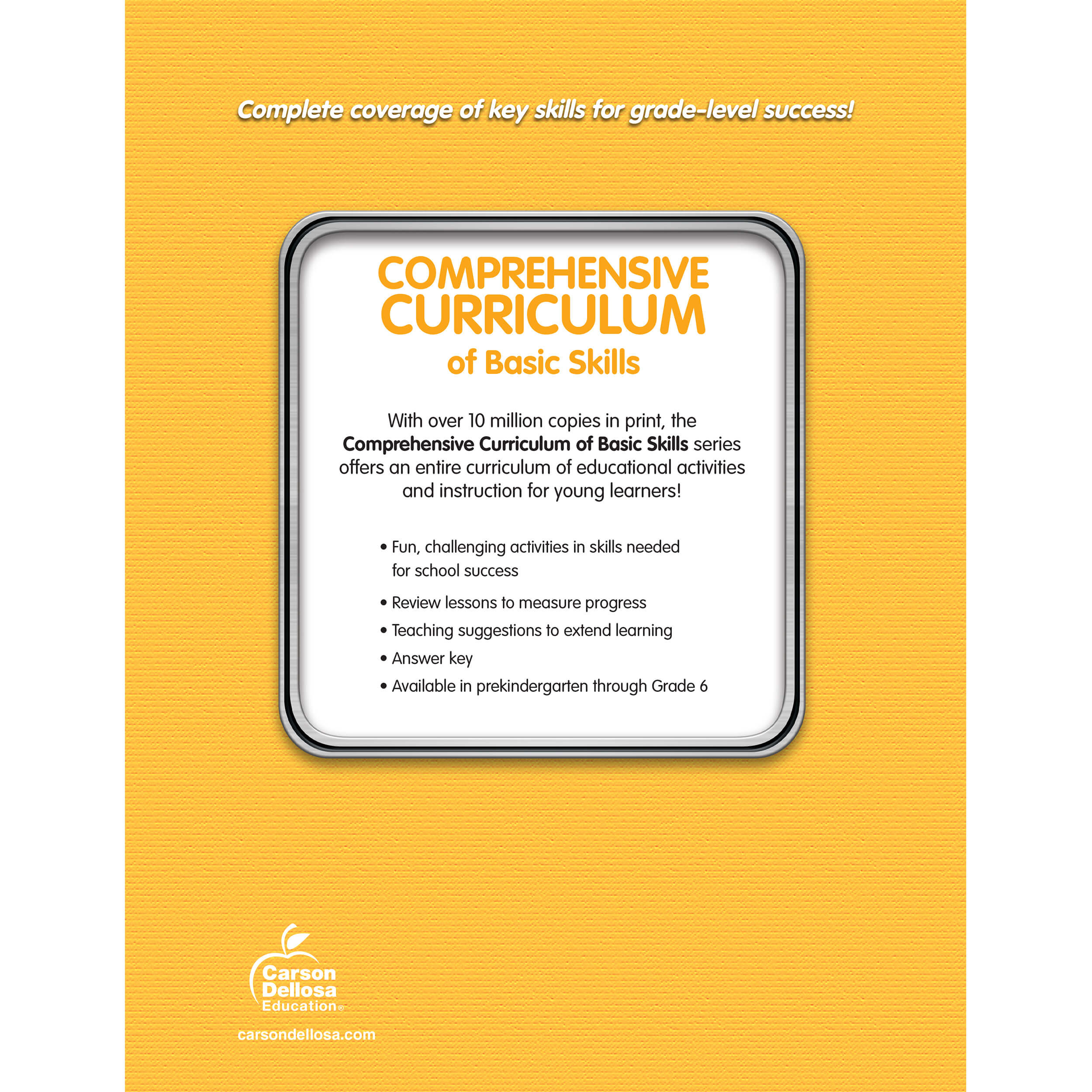 Grade 2 Comprehensive Curriculum of Basic Skills Workbook eBook (PDF)