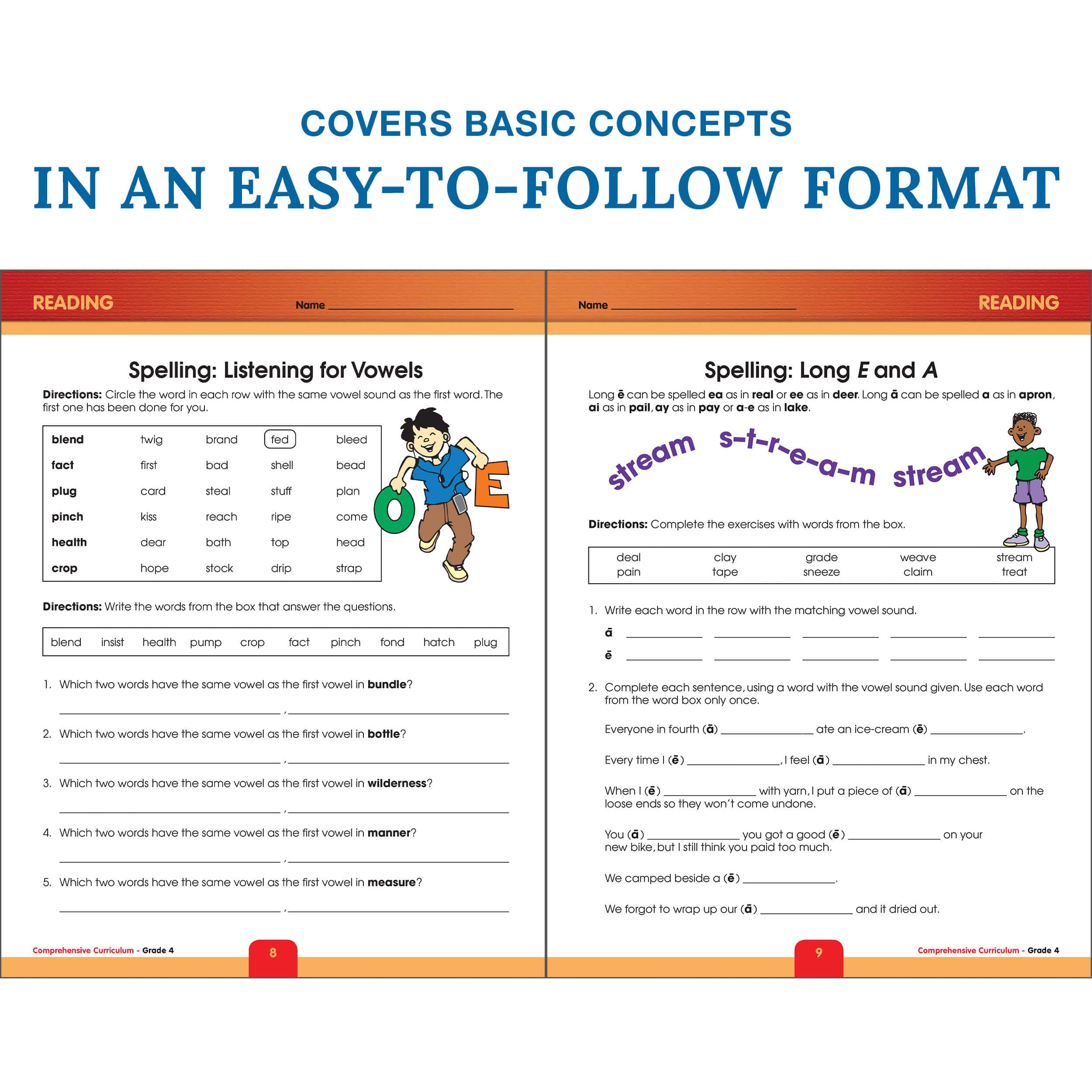 Grade 4 Comprehensive Curriculum of Basic Skills Workbook eBook