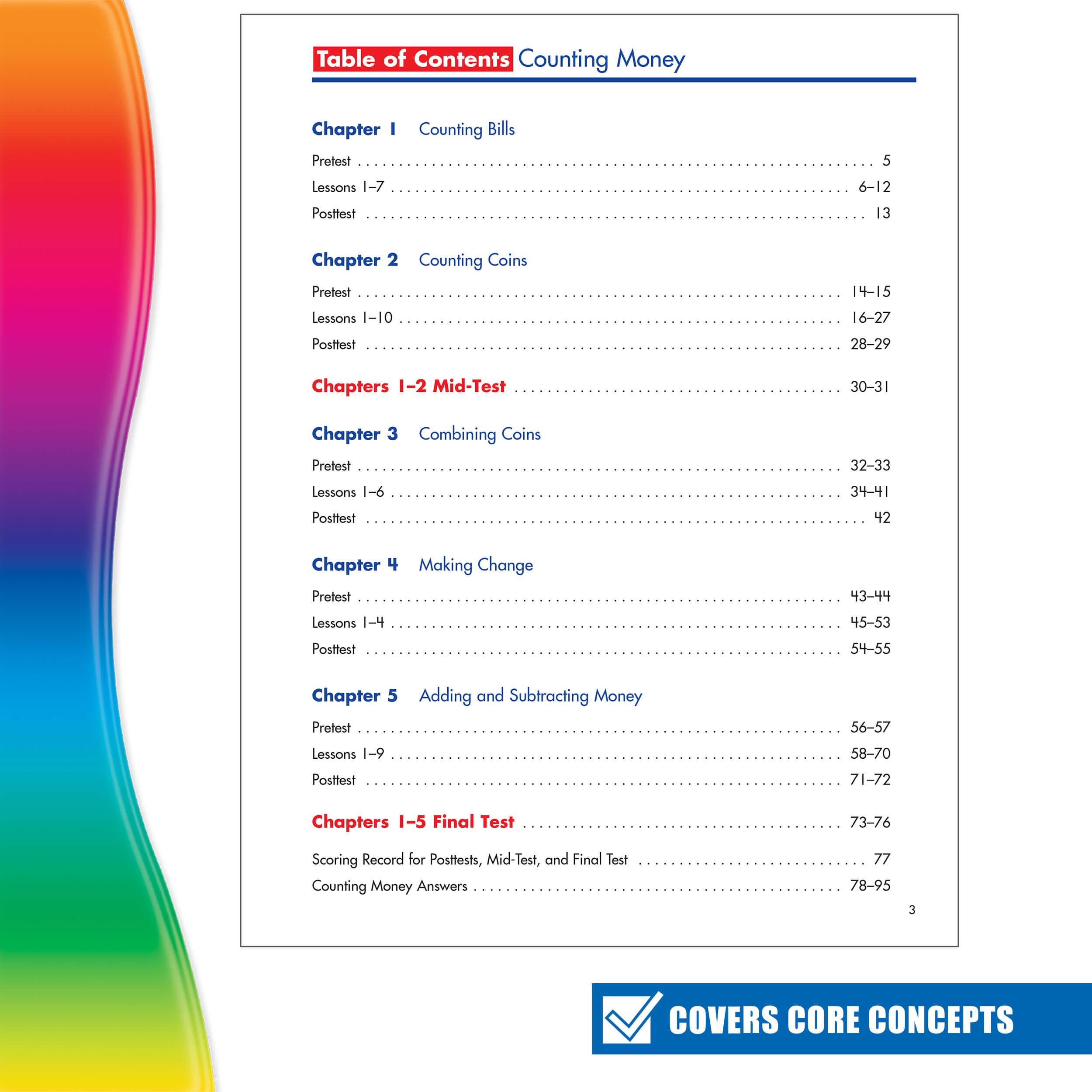 Grade 2 Spectrum Counting Money Workbook eBook