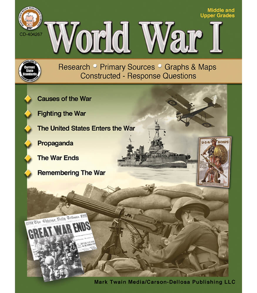 Grade 6-12 World War I Resource Book eBook (PDF)
