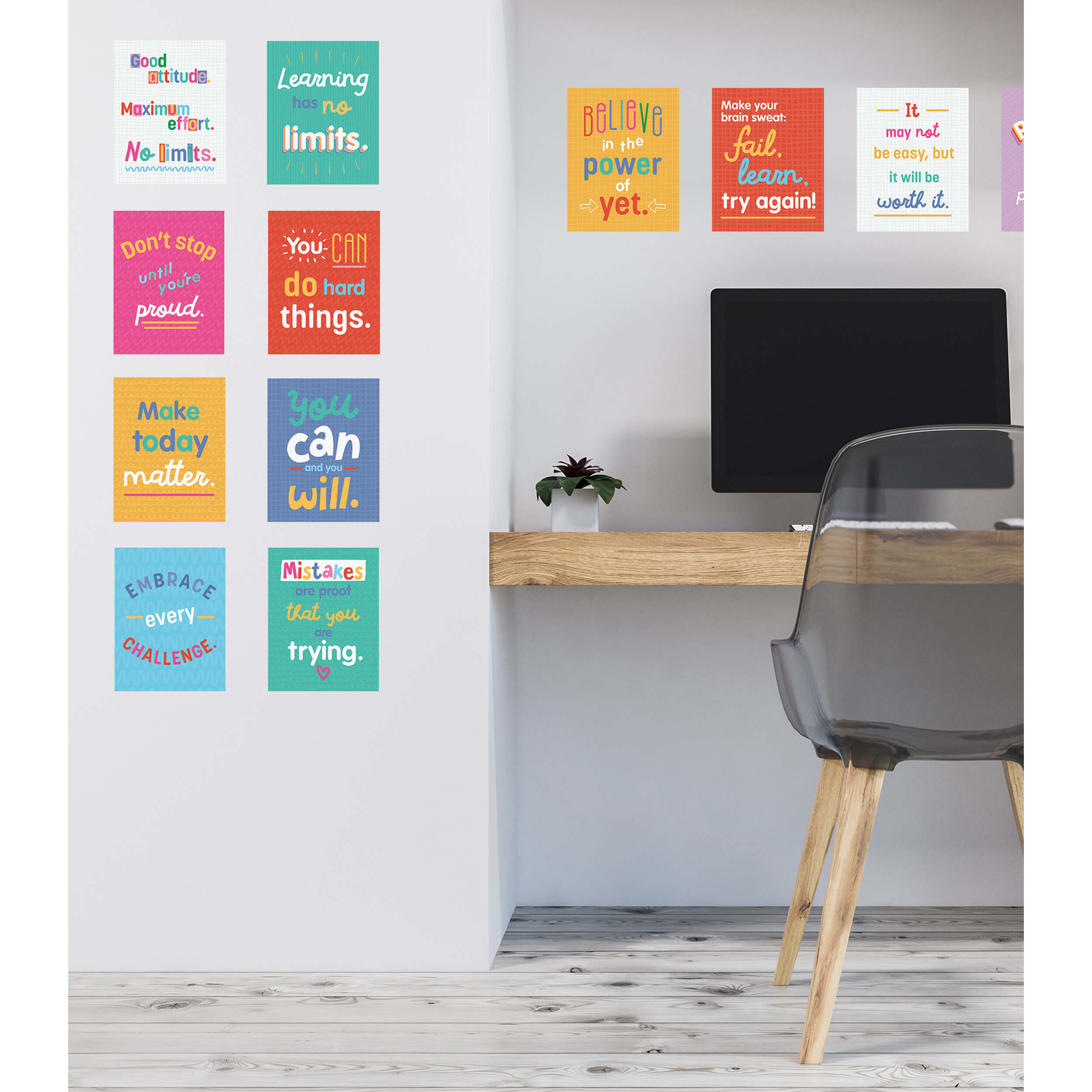 Mini Posters: Growth Mindset Quotes Poster Set