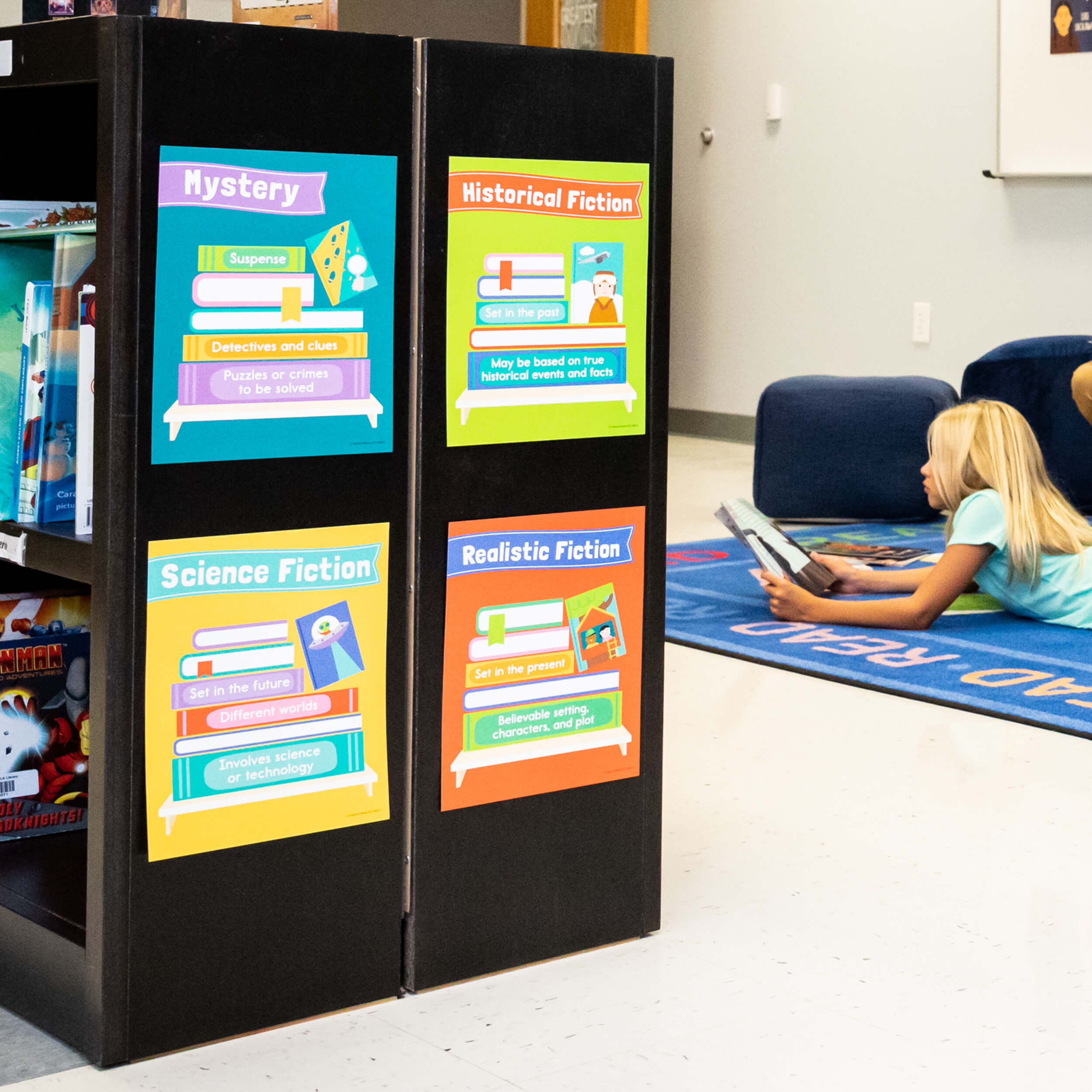 Mini Posters: Literary Genres Poster Set