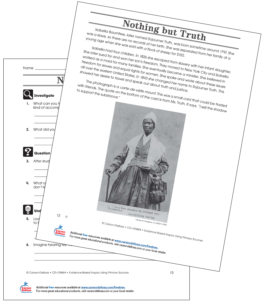 Free Women's History Month Printables | Carson Dellosa Education