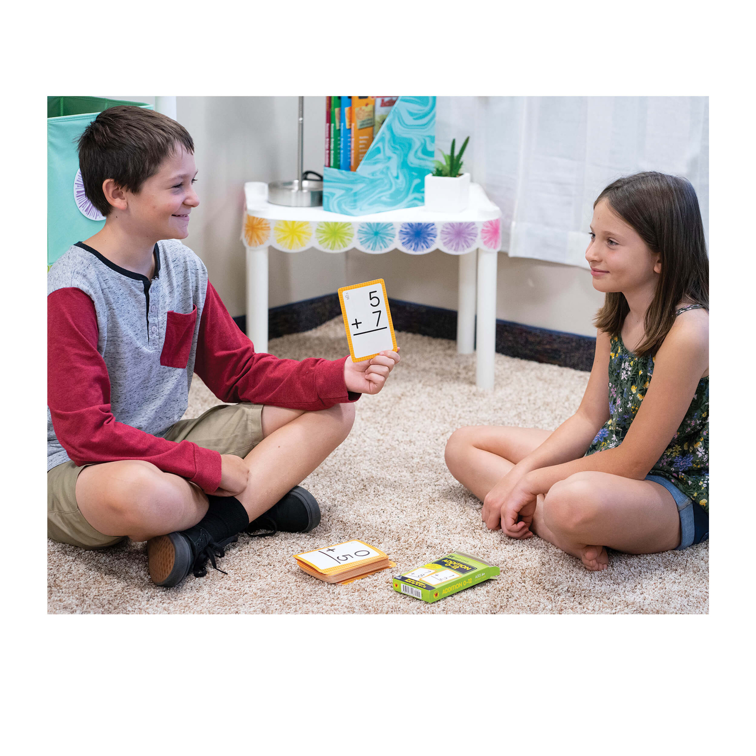 Grade 1-5 4-Pack Math Flash Card Bundle Math Grade 1-5