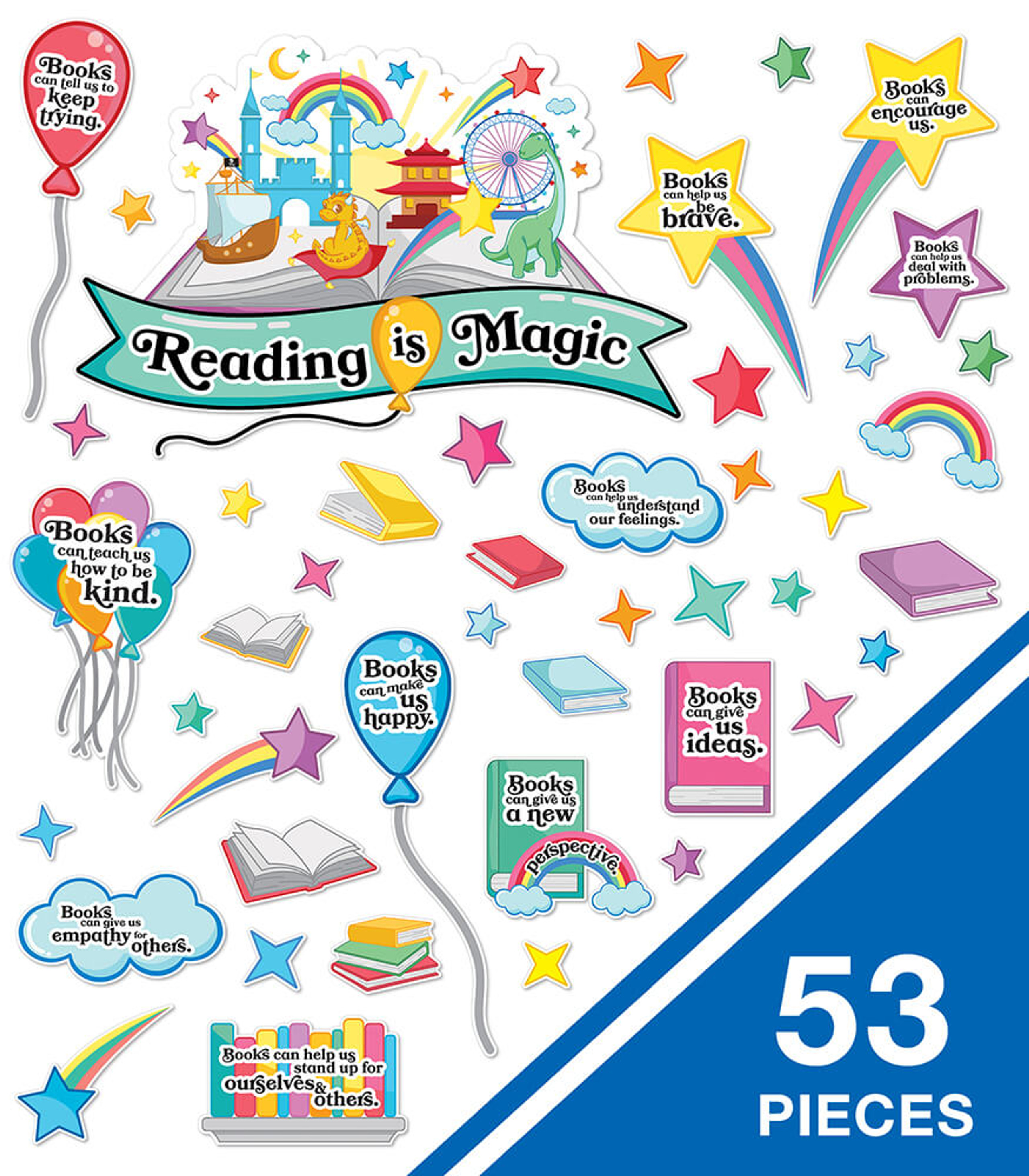 Reading Is Magic Bulletin Board Set