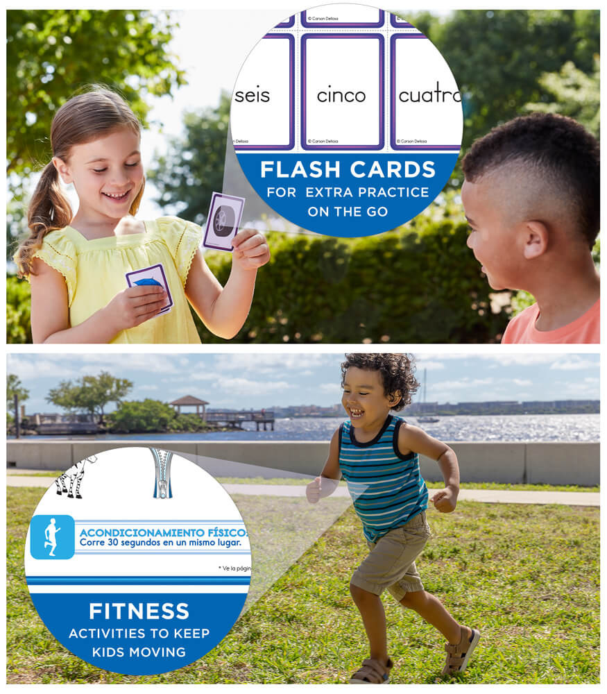 Grade K-1 Summer Bridge Activities Spanish K-1 Workbook Paperback